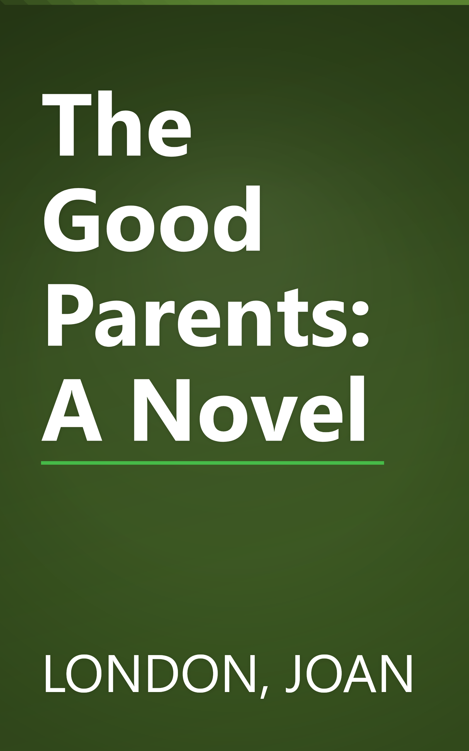 The Good Parents: A Novel book cover