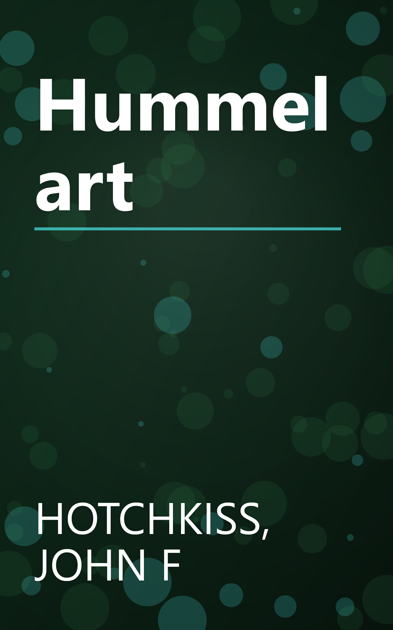 Hummel art book cover