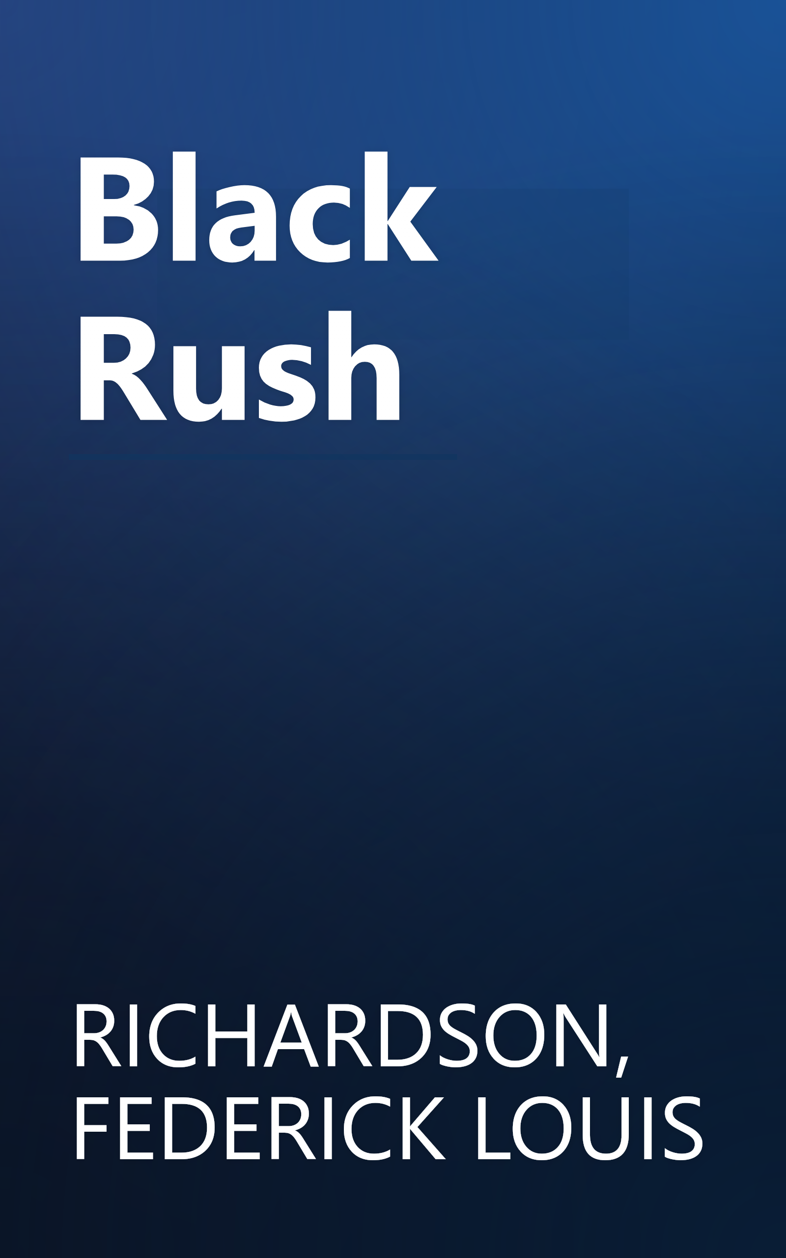 Black Rush book cover