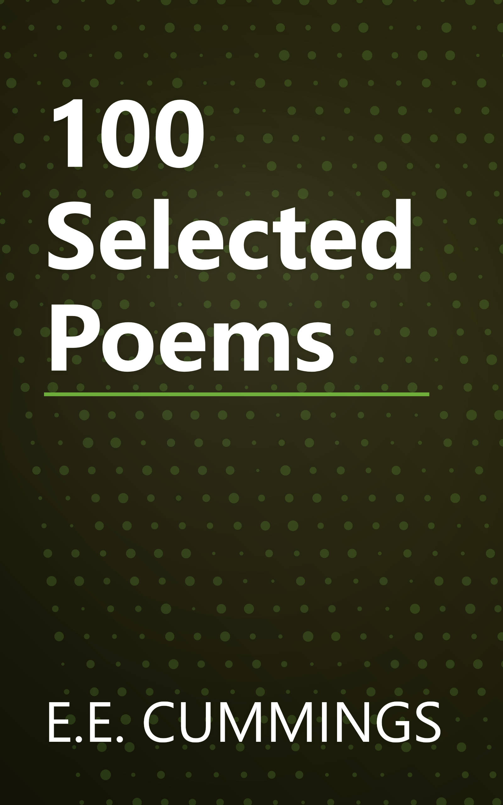 100 Selected Poems book cover