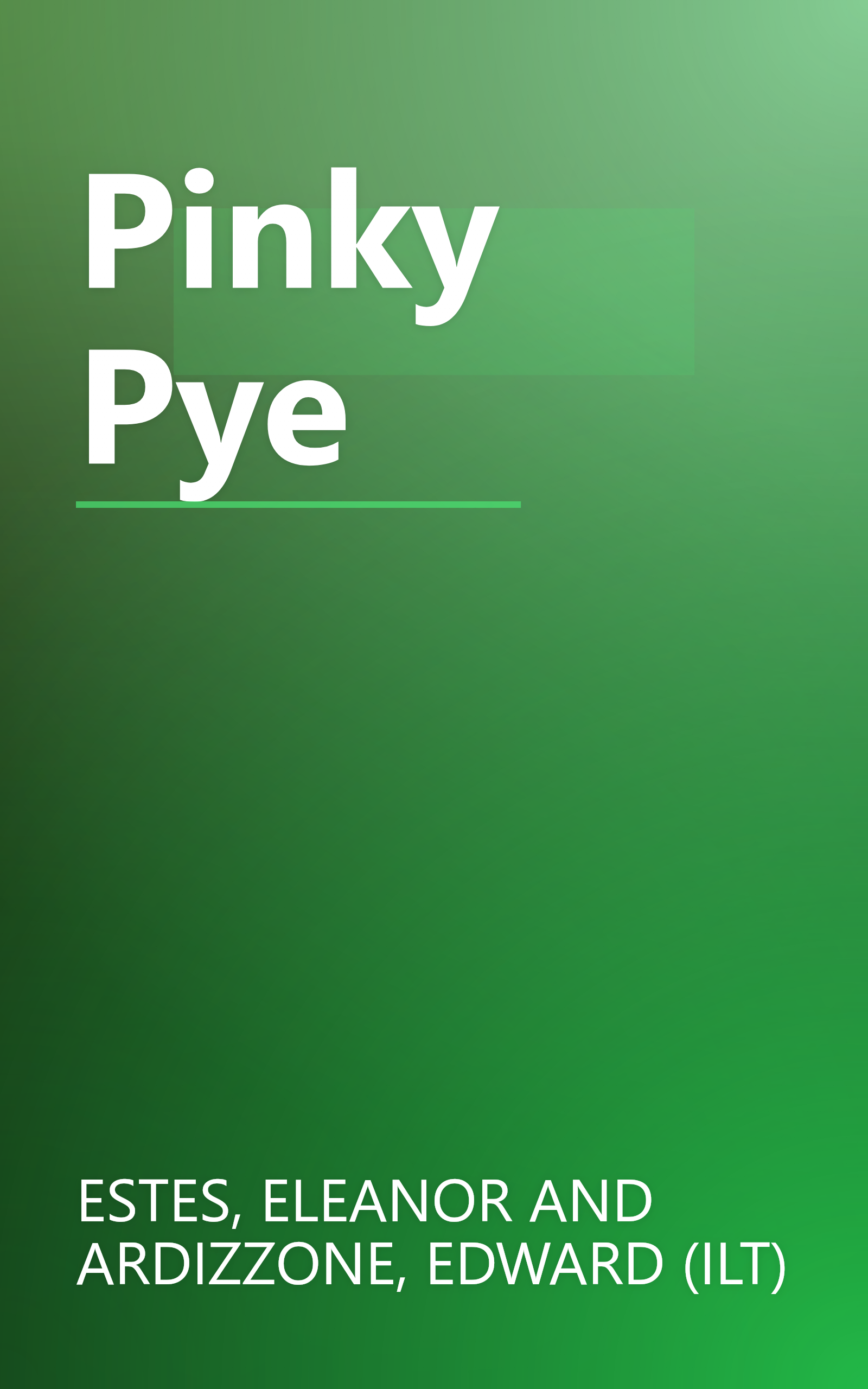 Pinky Pye book cover