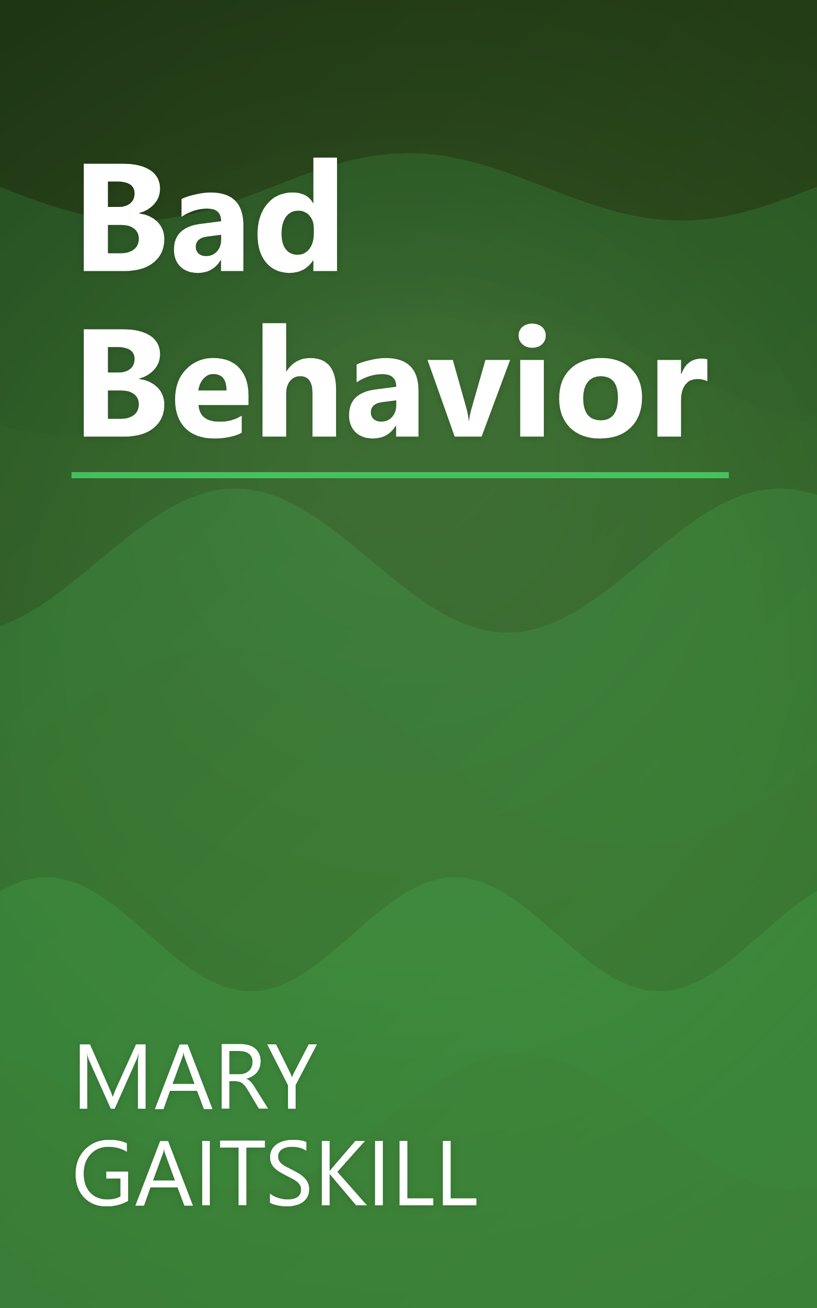 Bad Behavior book cover