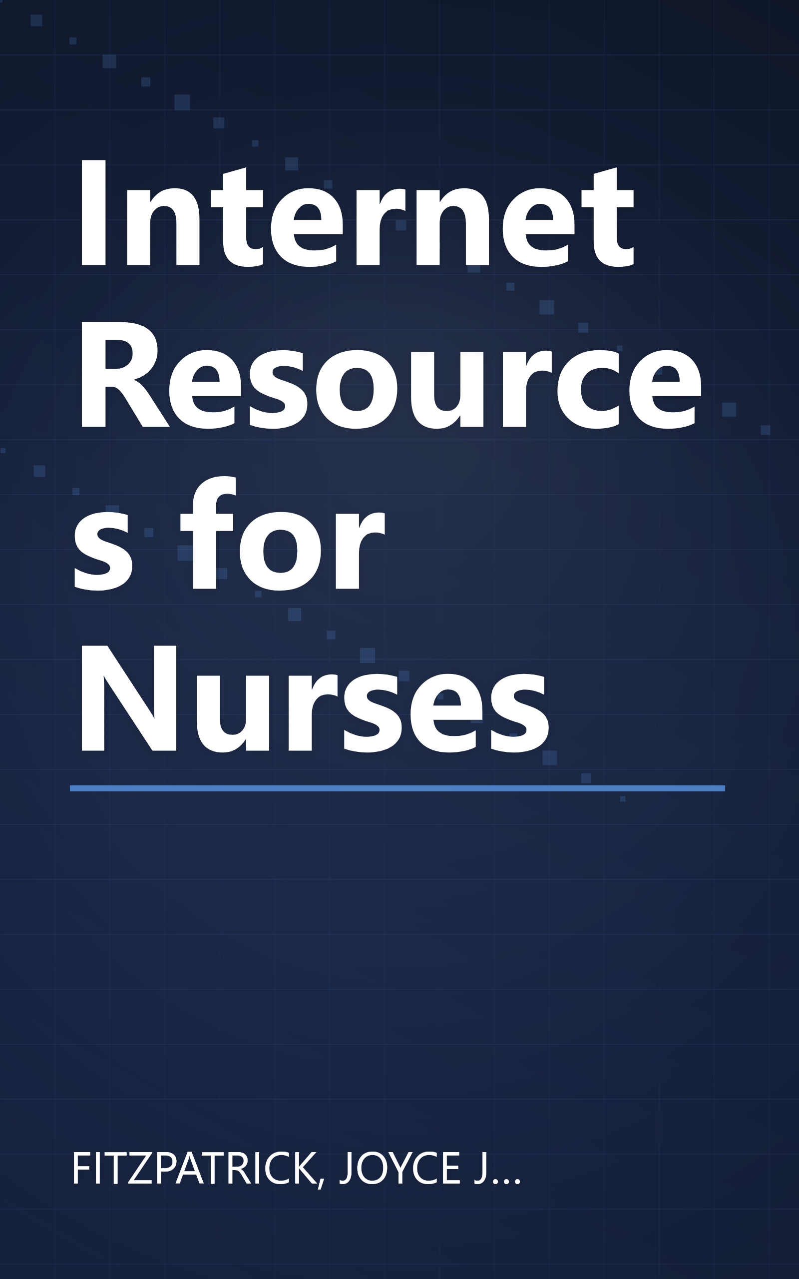 Internet Resources for Nurses book cover