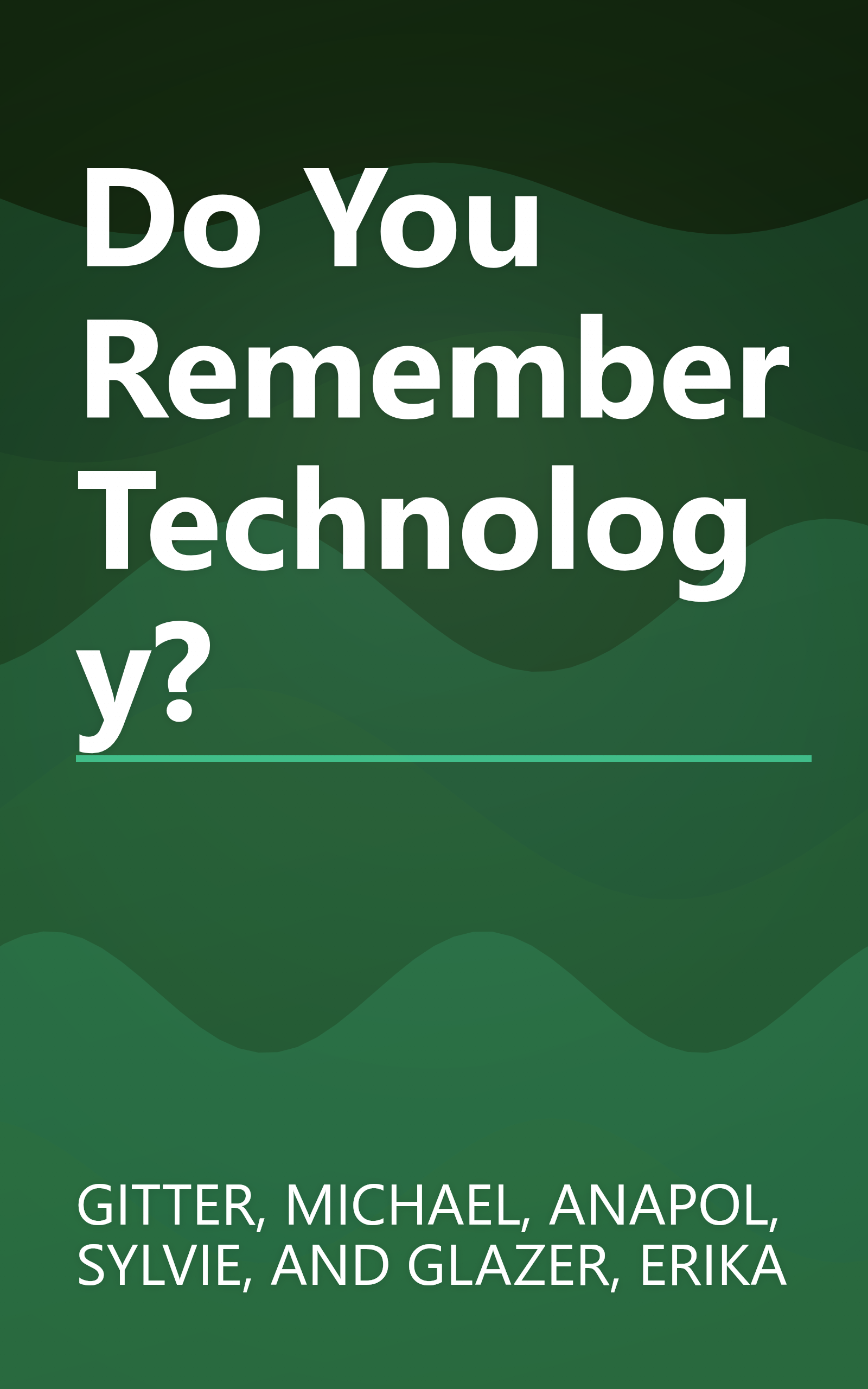 Do You Remember Technology? book cover