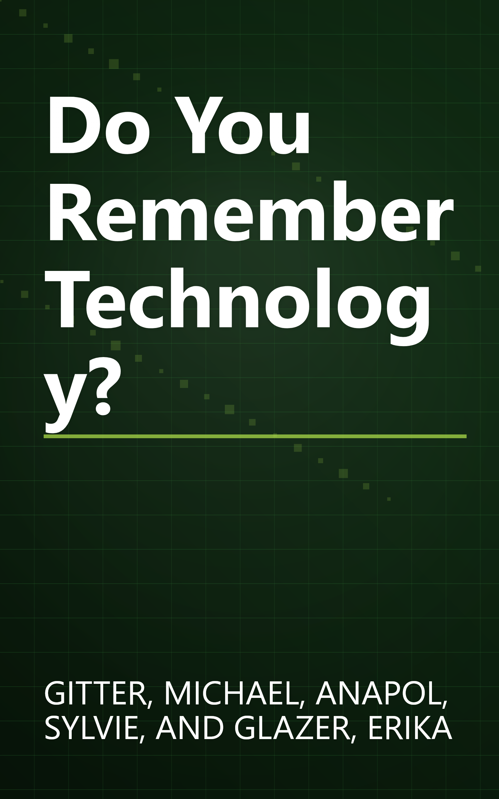 Do You Remember Technology? book cover