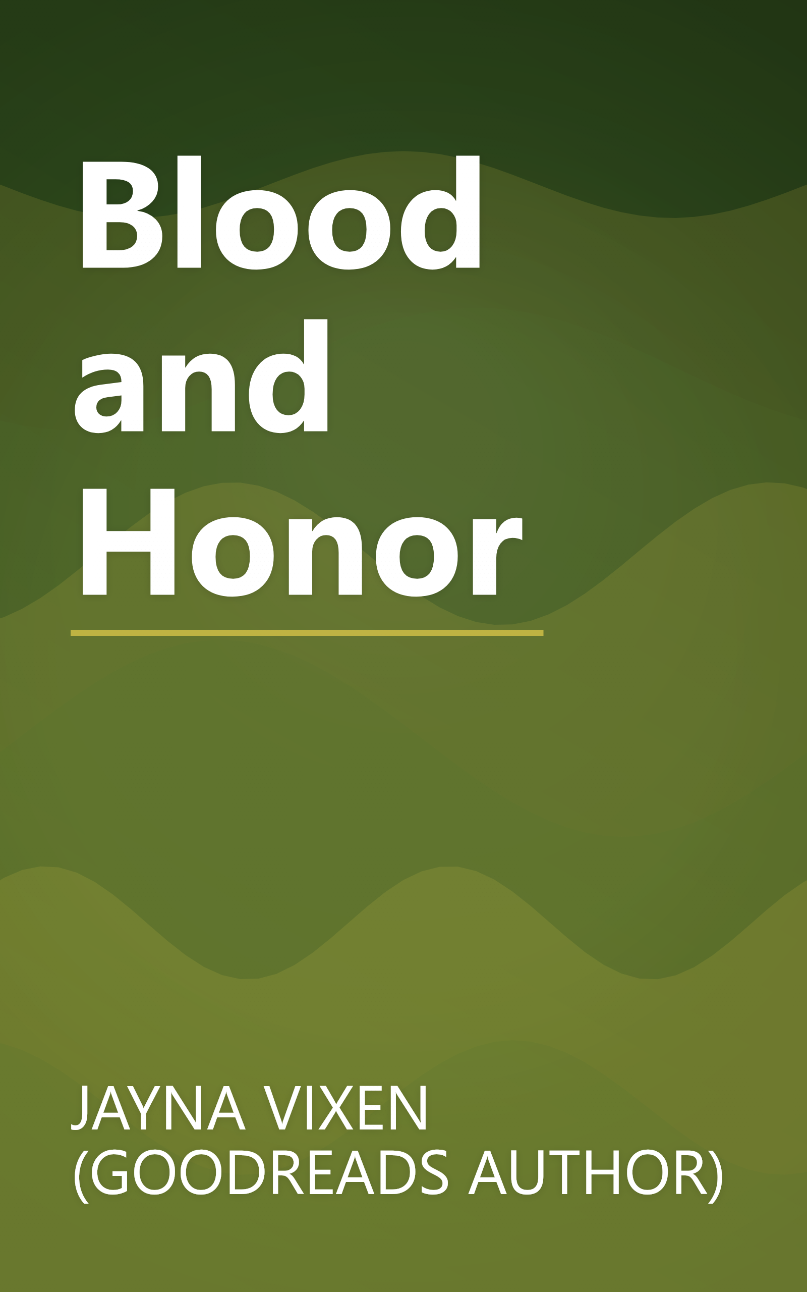 Blood and Honor book cover