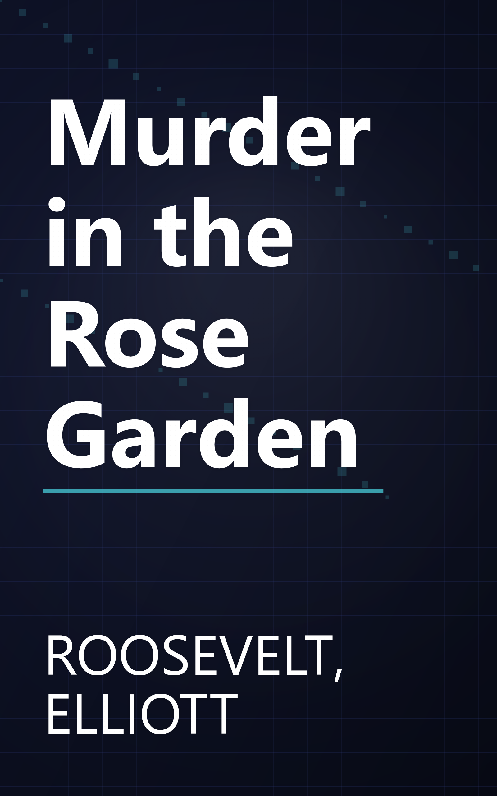 Murder in the Rose Garden book cover