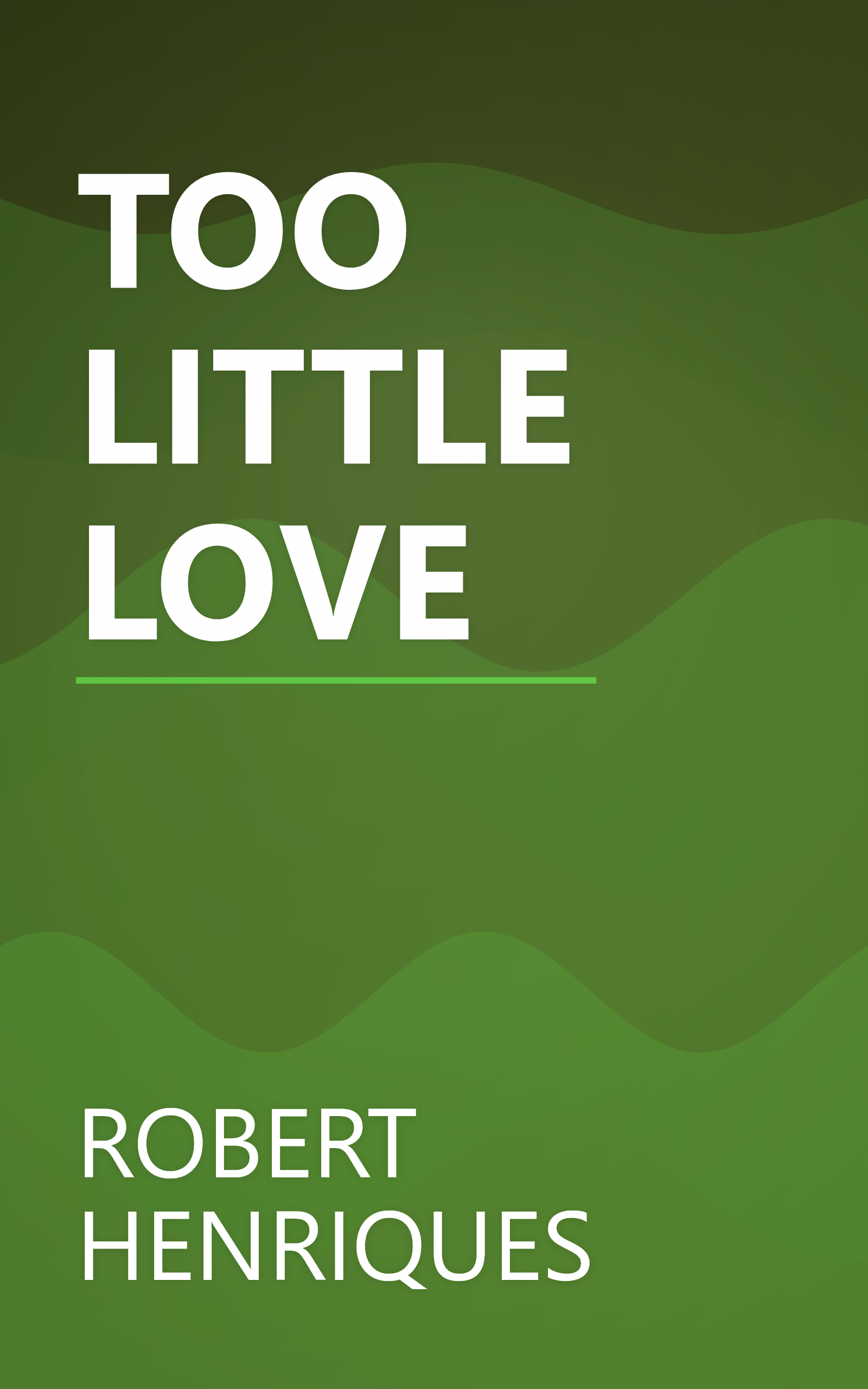 TOO LITTLE LOVE book cover