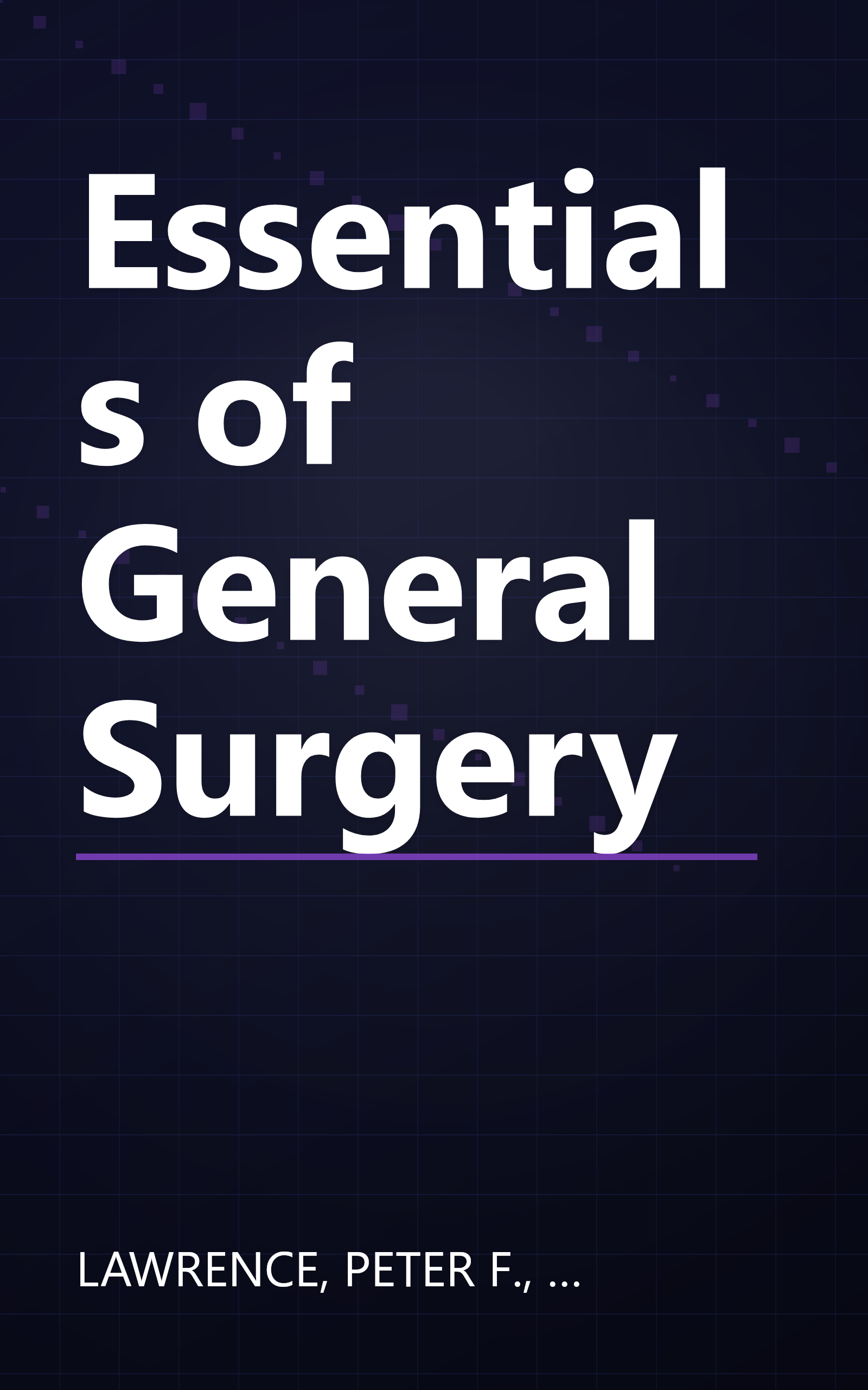 Essentials of General Surgery book cover