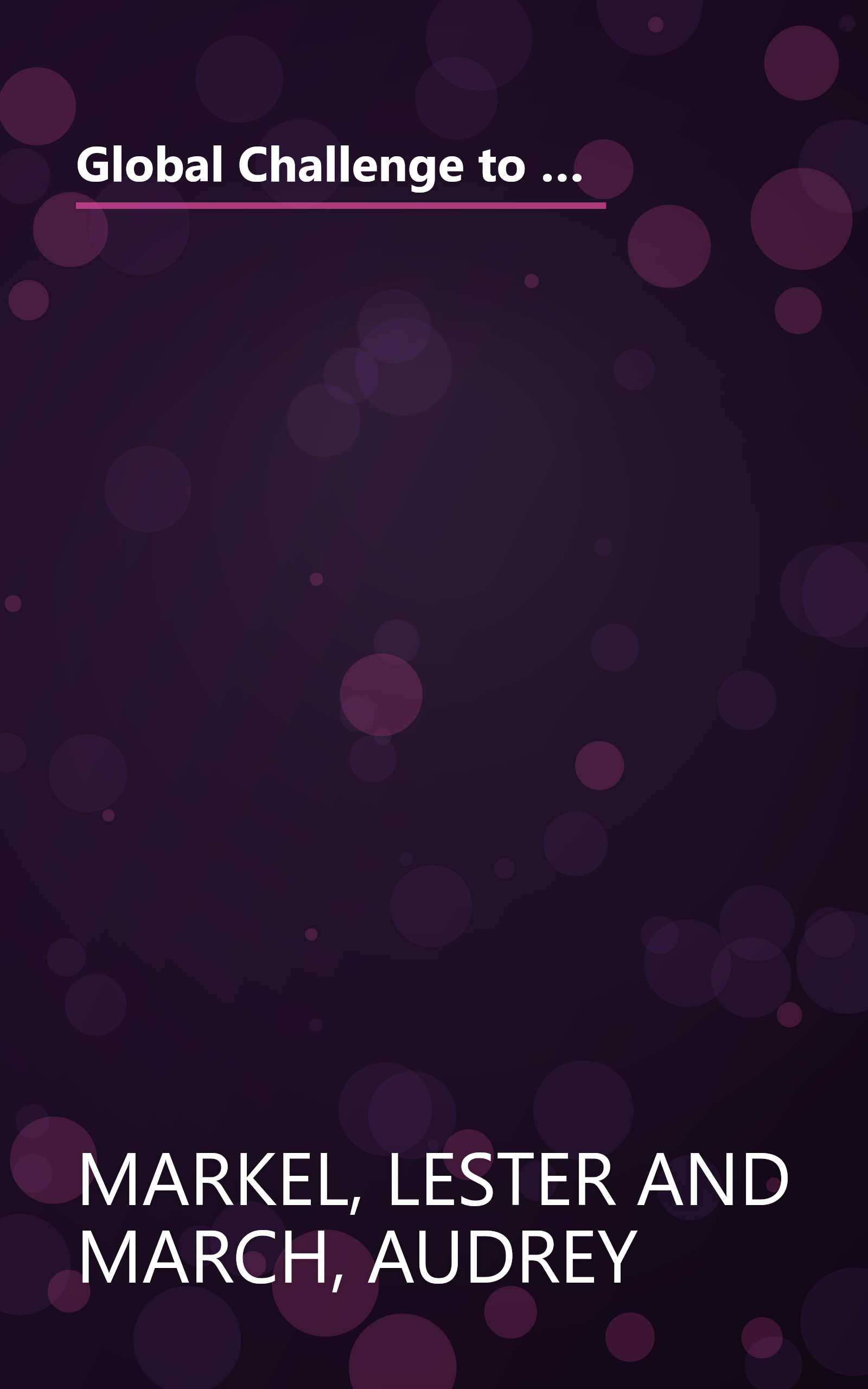 Global Challenge to the United States: A Study of the Problems, the Perils, and the Proposed Solutions Involved in Washington's Search for a New Rol (The Leverton lecture series) book cover