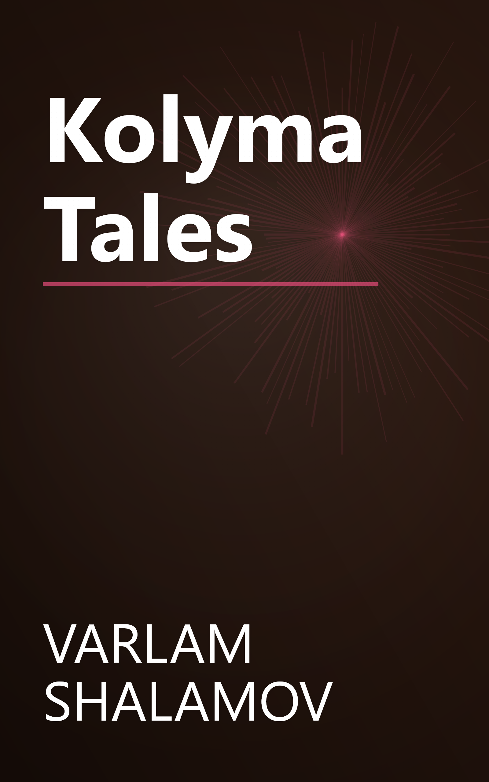 Kolyma Tales book cover