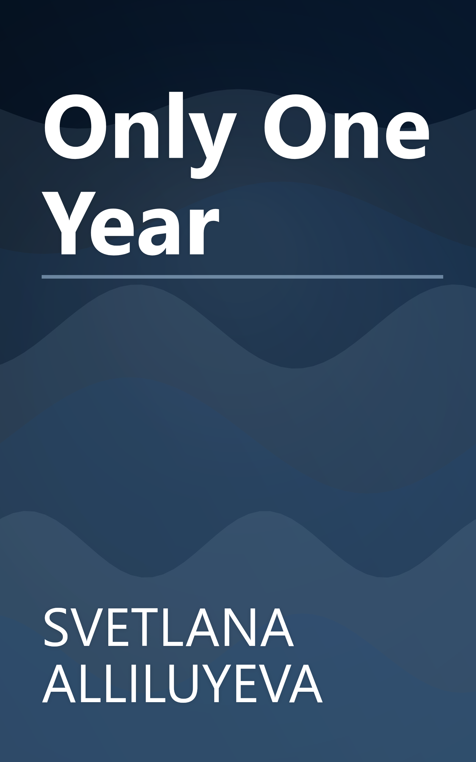 Only One Year book cover