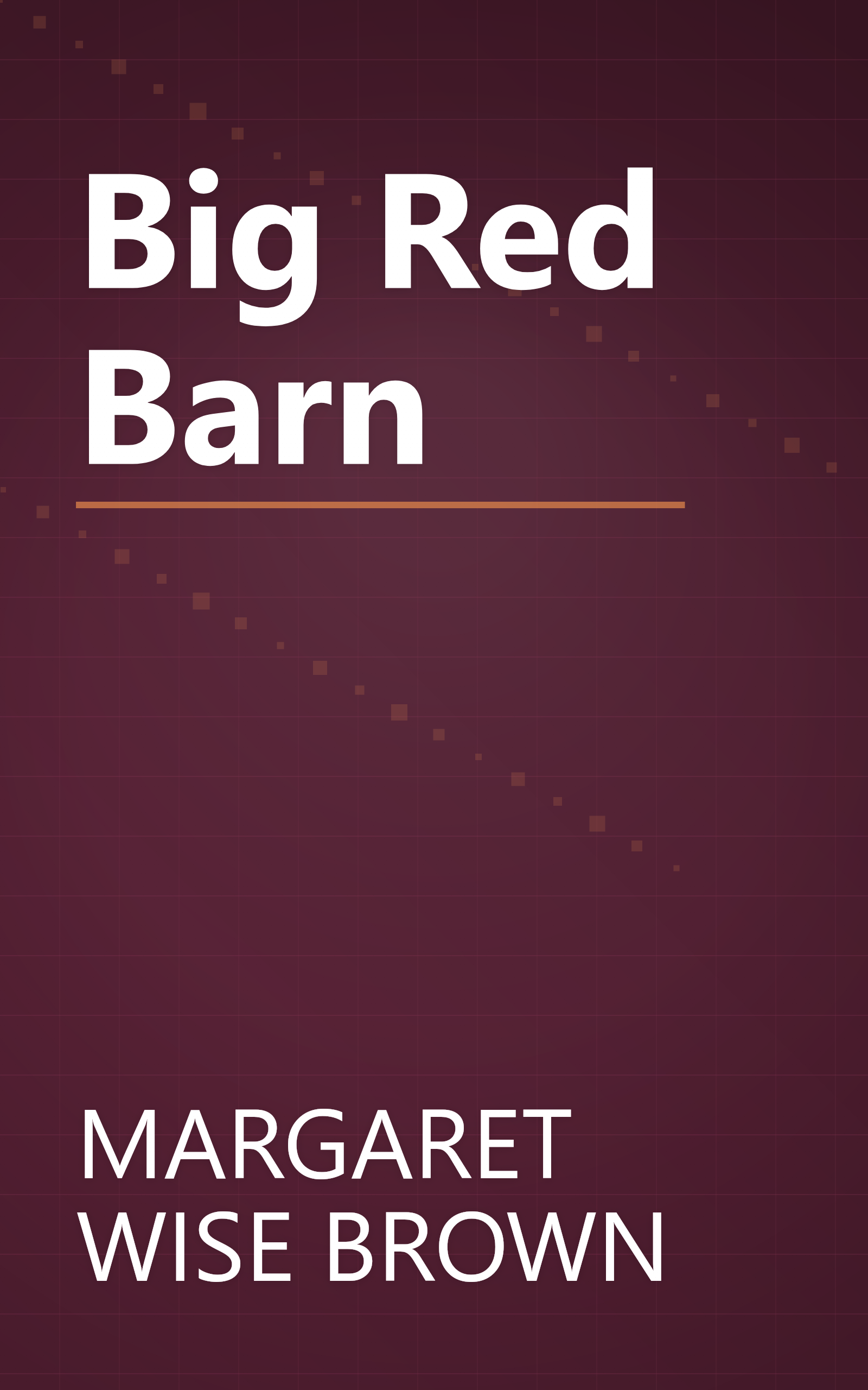Big Red Barn book cover