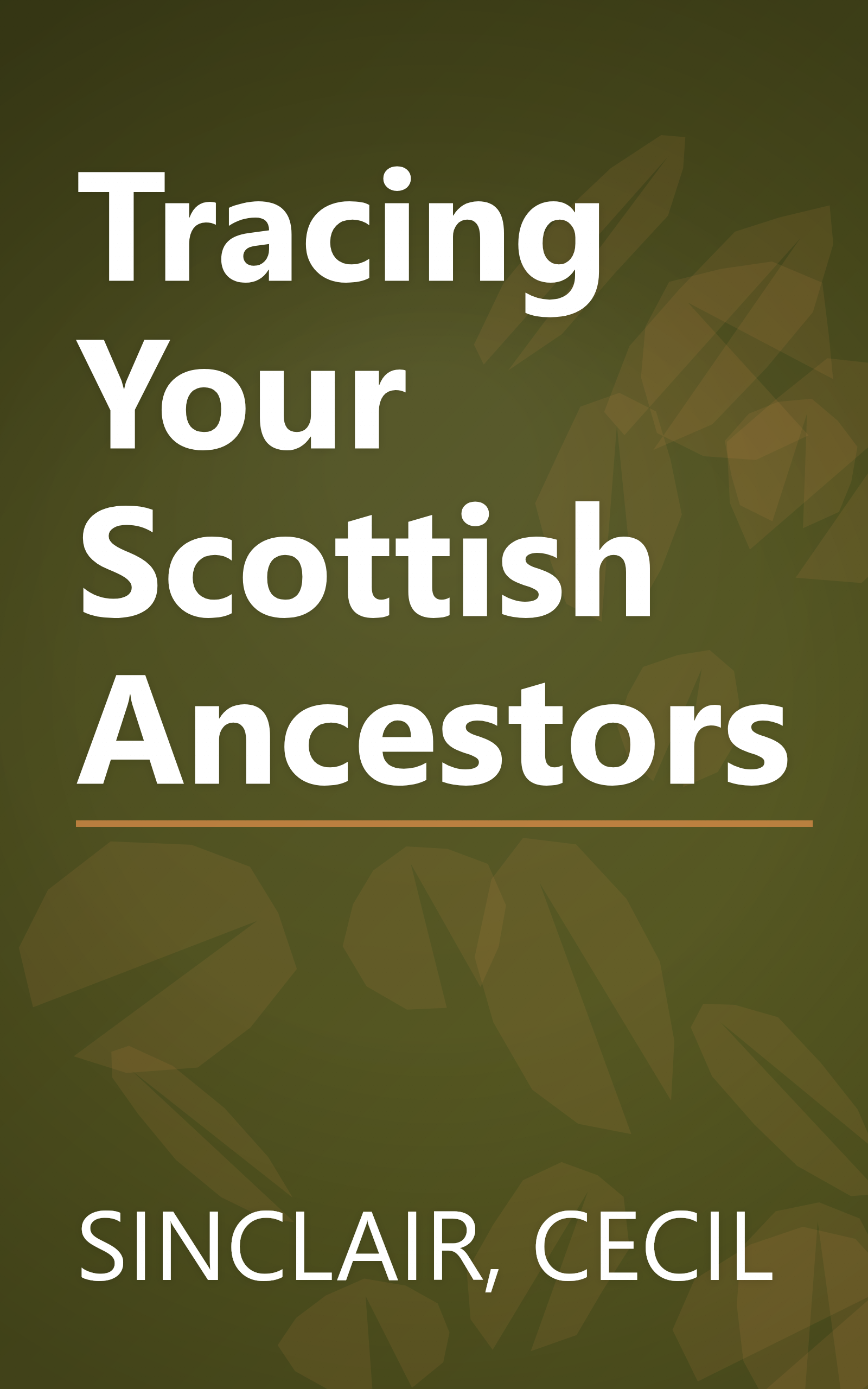 Tracing Your Scottish Ancestors book cover