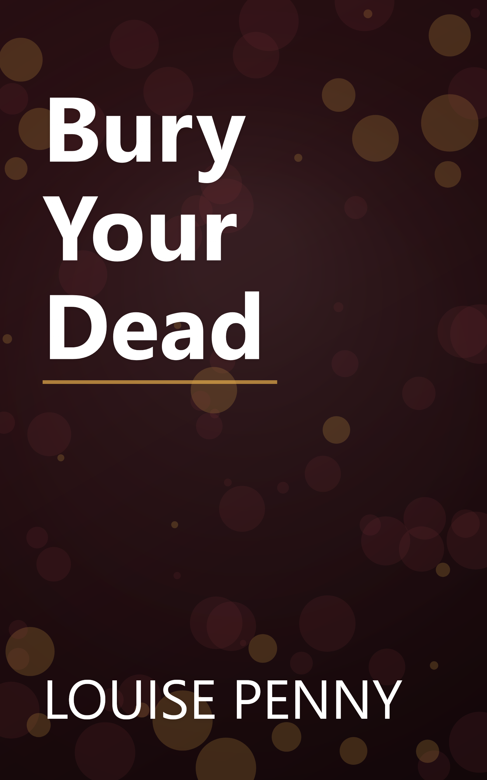 Bury Your Dead book cover