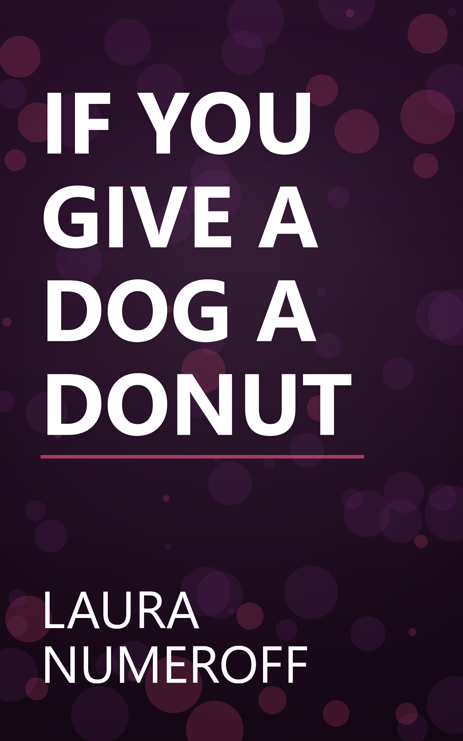 IF YOU GIVE A DOG A DONUT book cover