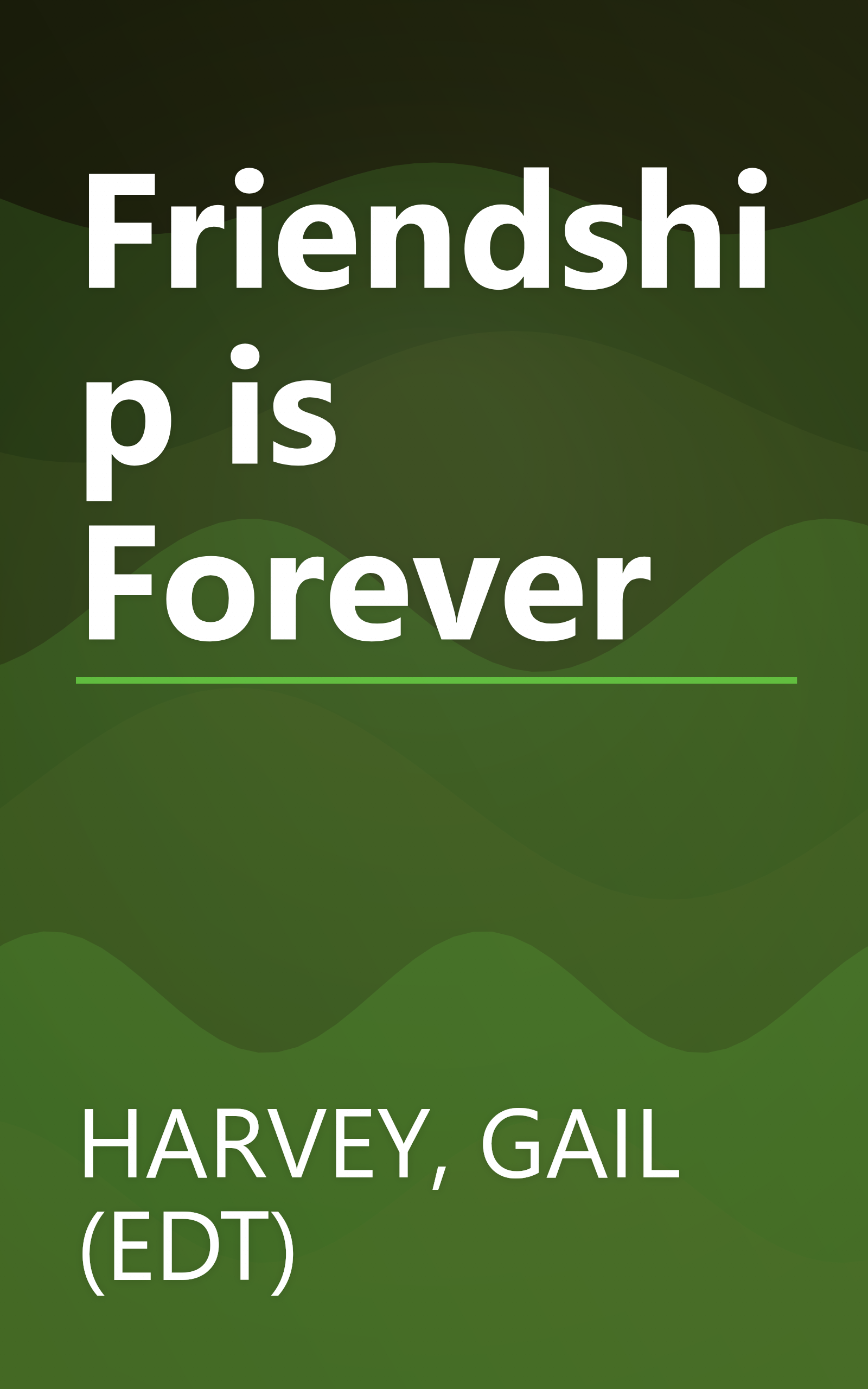 Friendship is Forever book cover