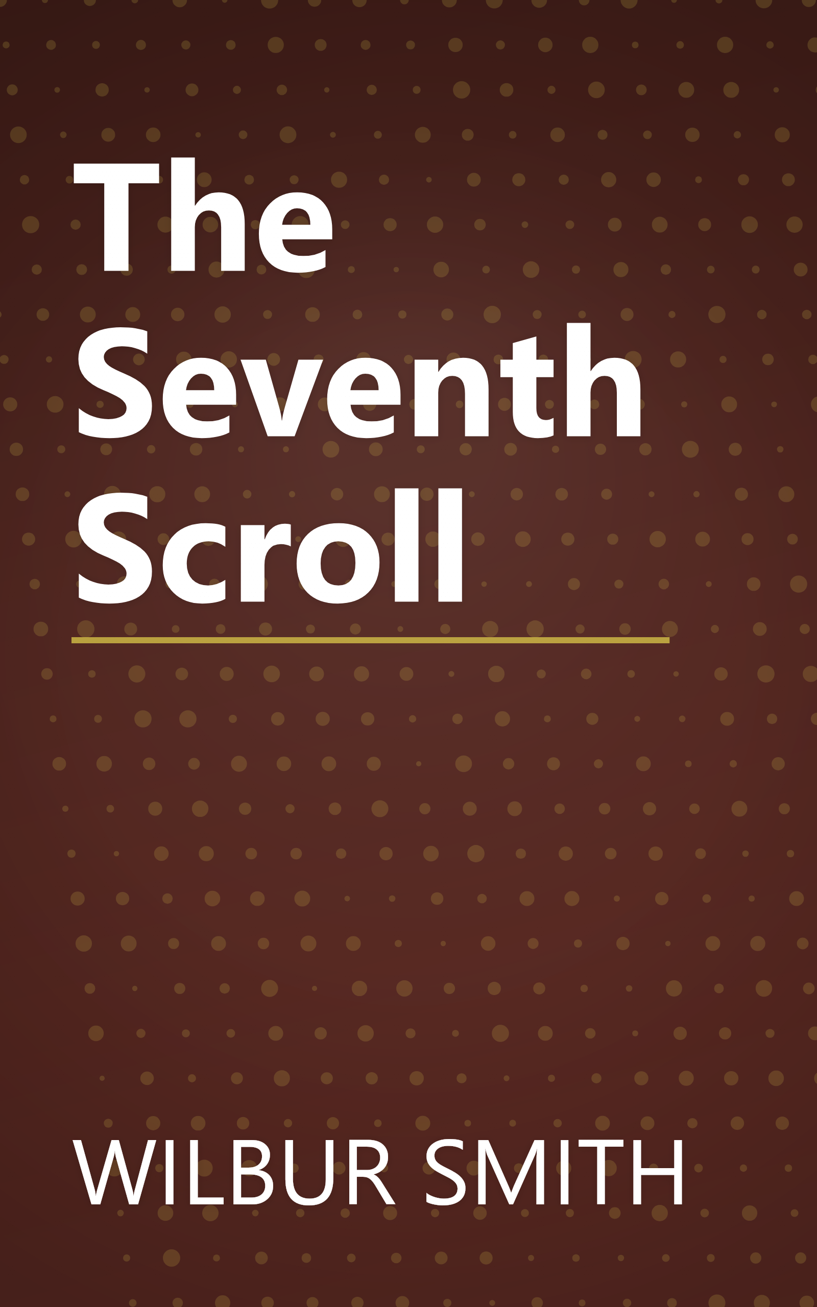 The Seventh Scroll book cover