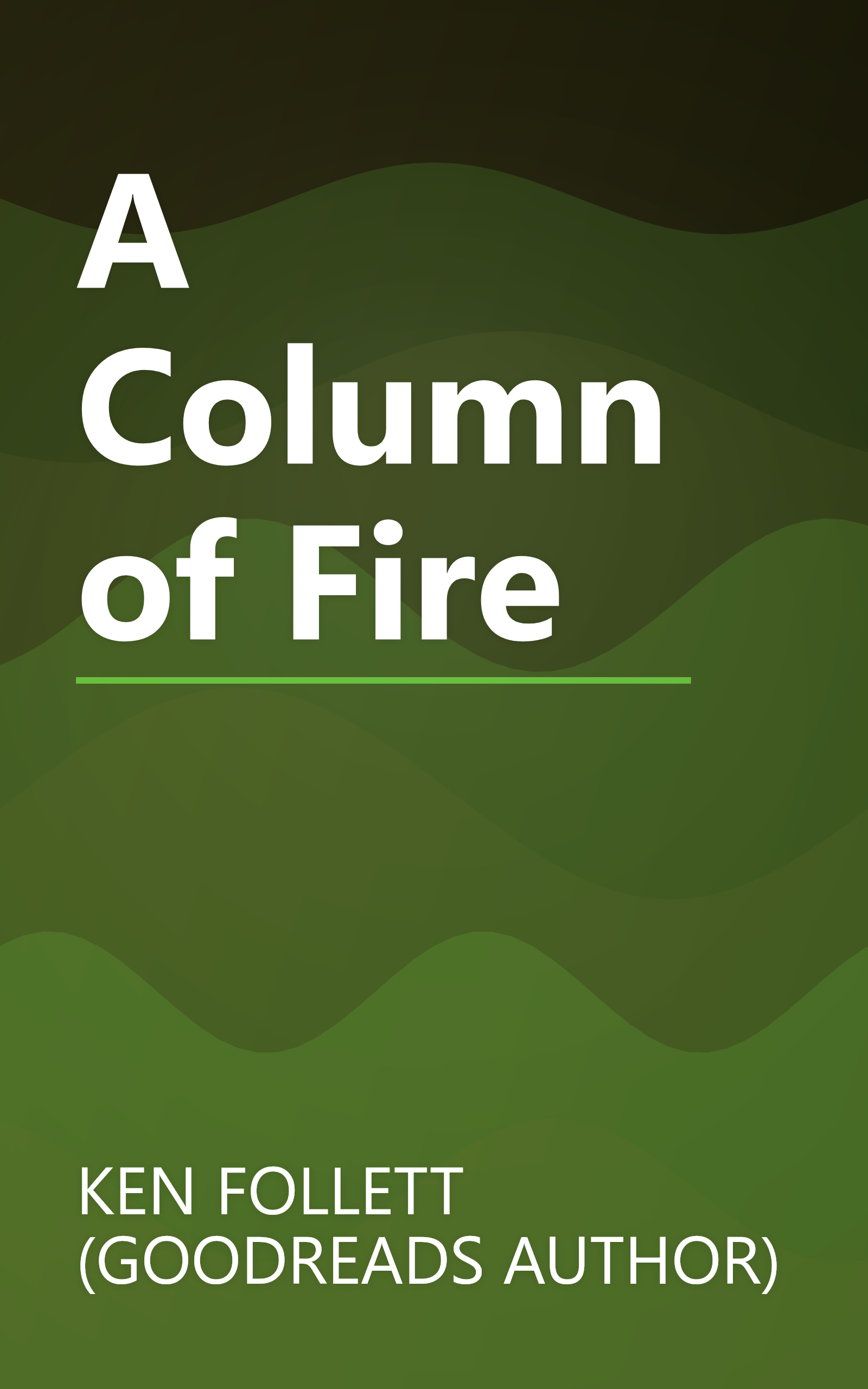 A Column of Fire book cover