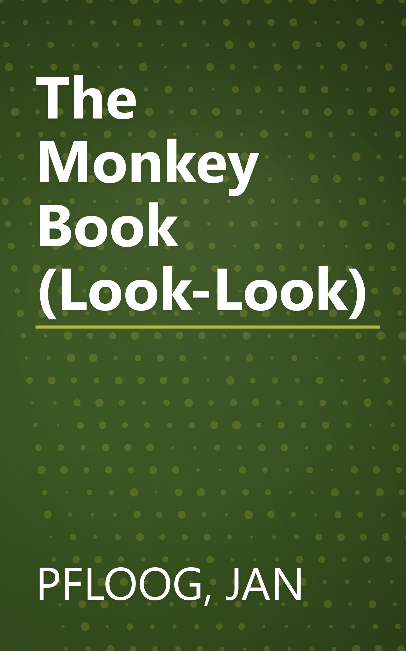 The Monkey Book (Look-Look) book cover