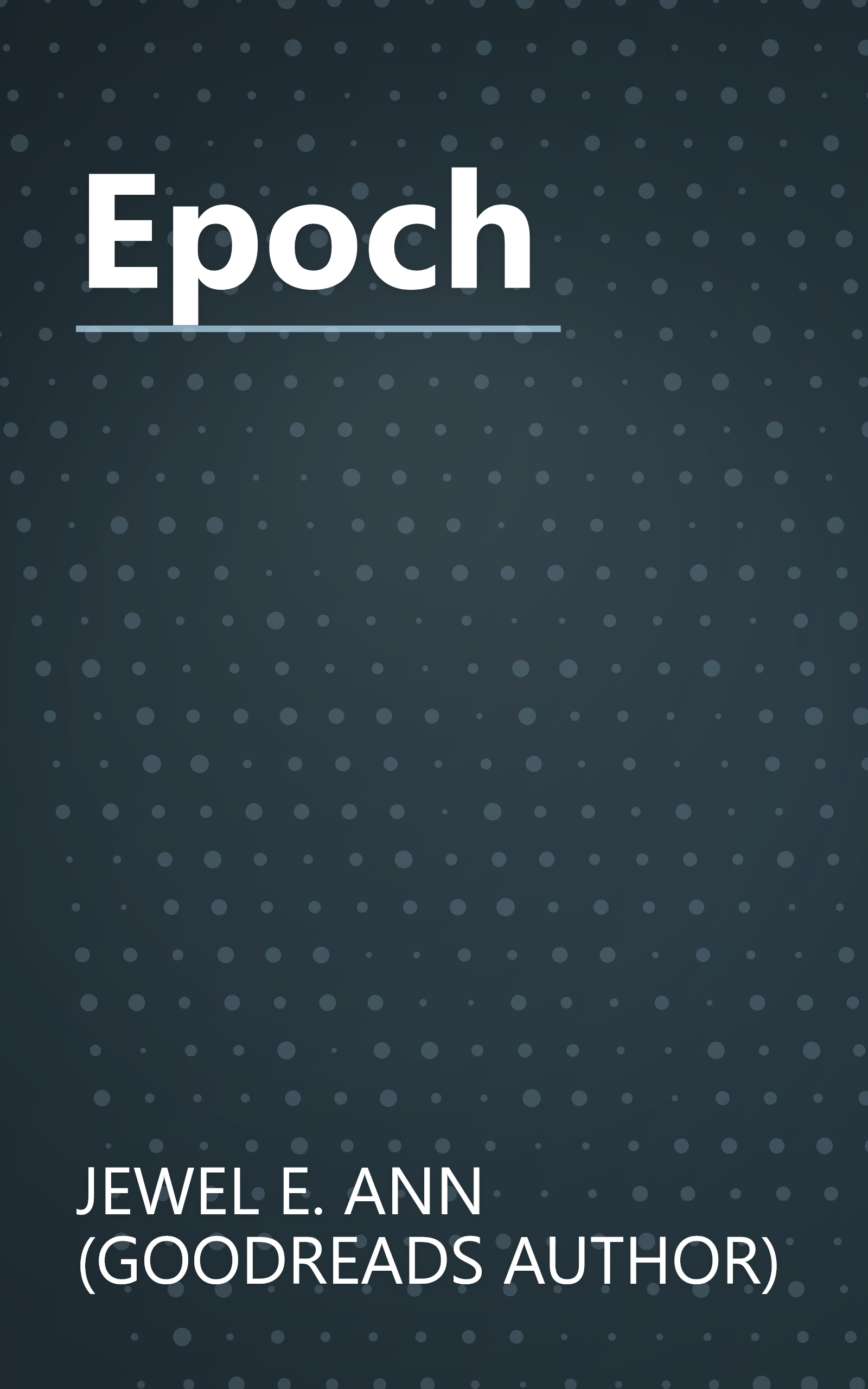 Epoch book cover