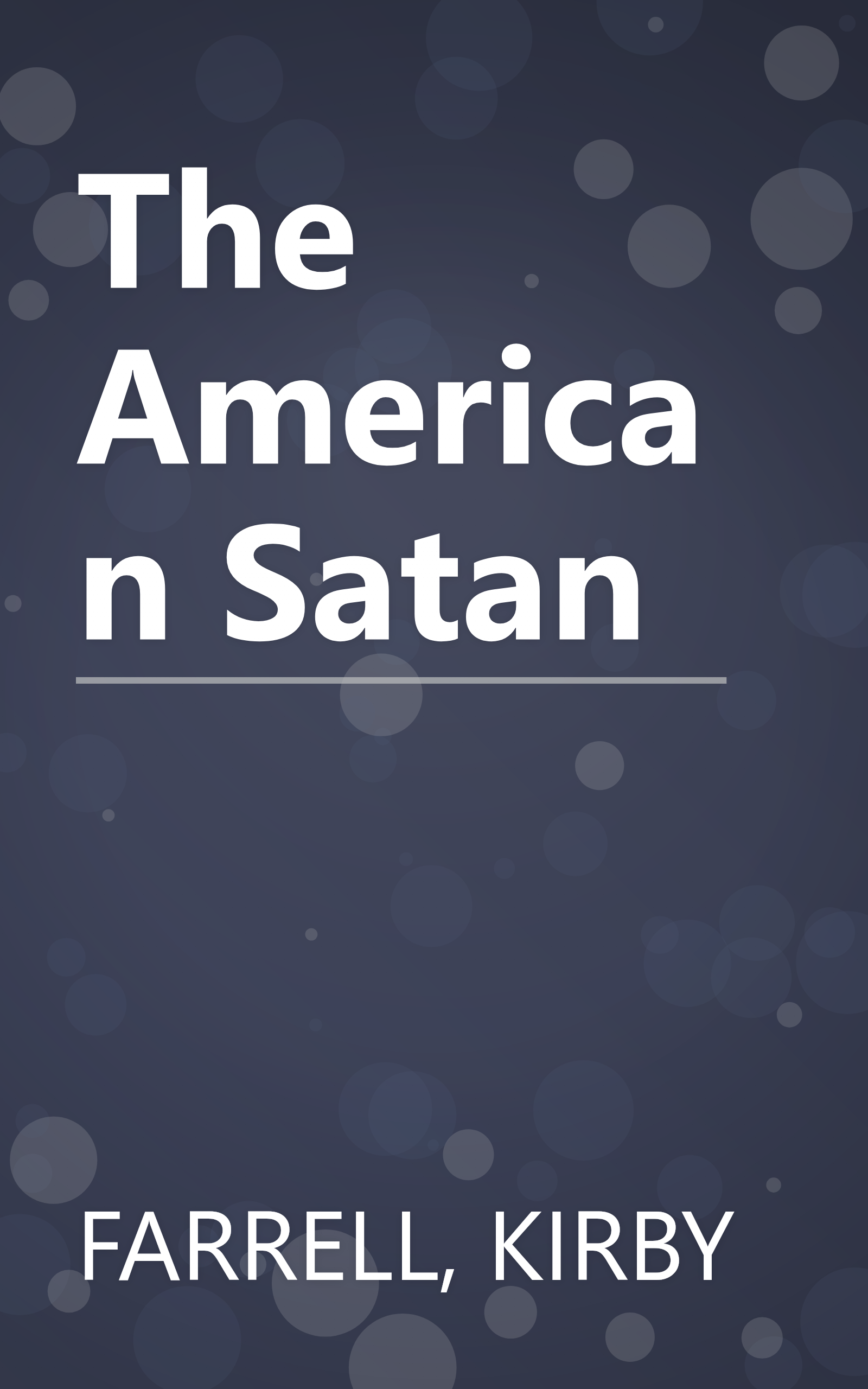 The American Satan book cover