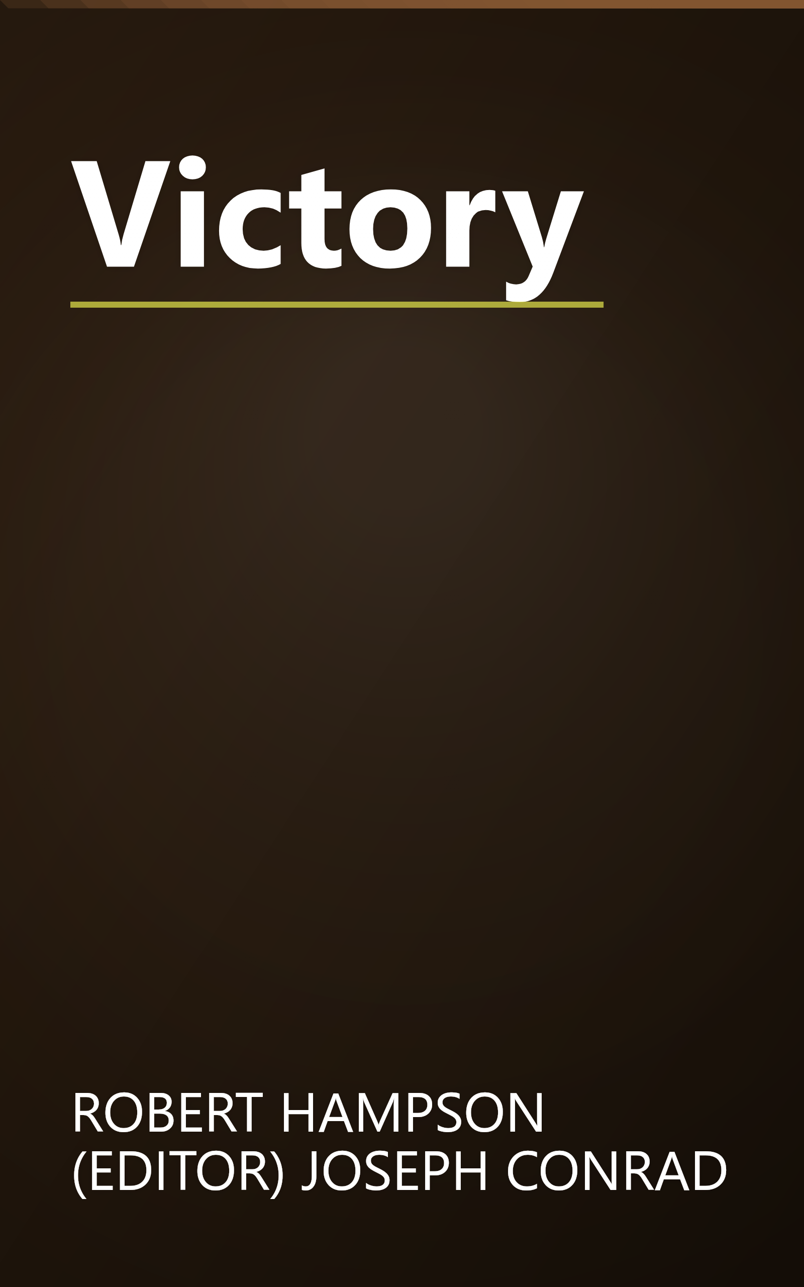 Victory book cover