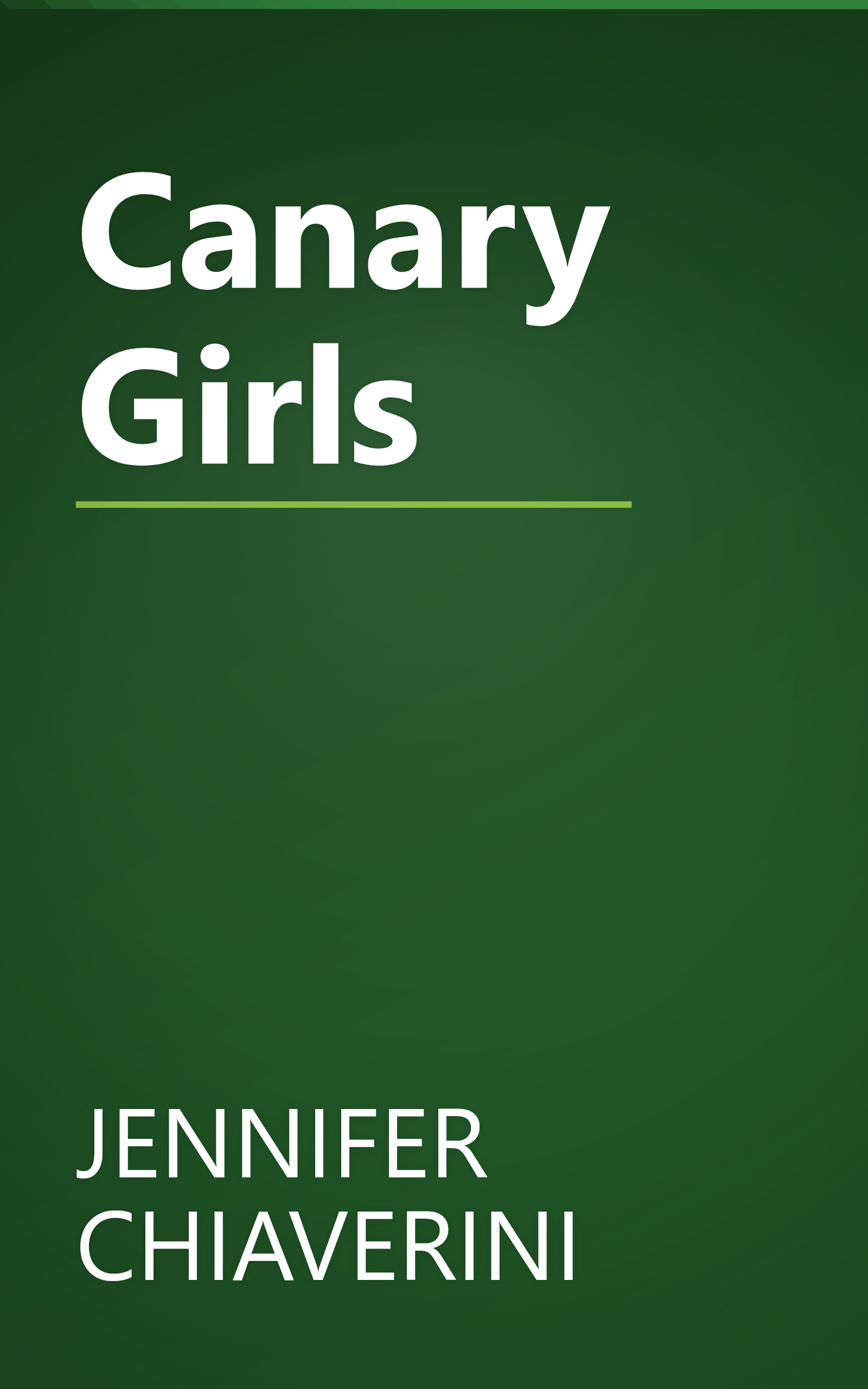 Canary Girls book cover