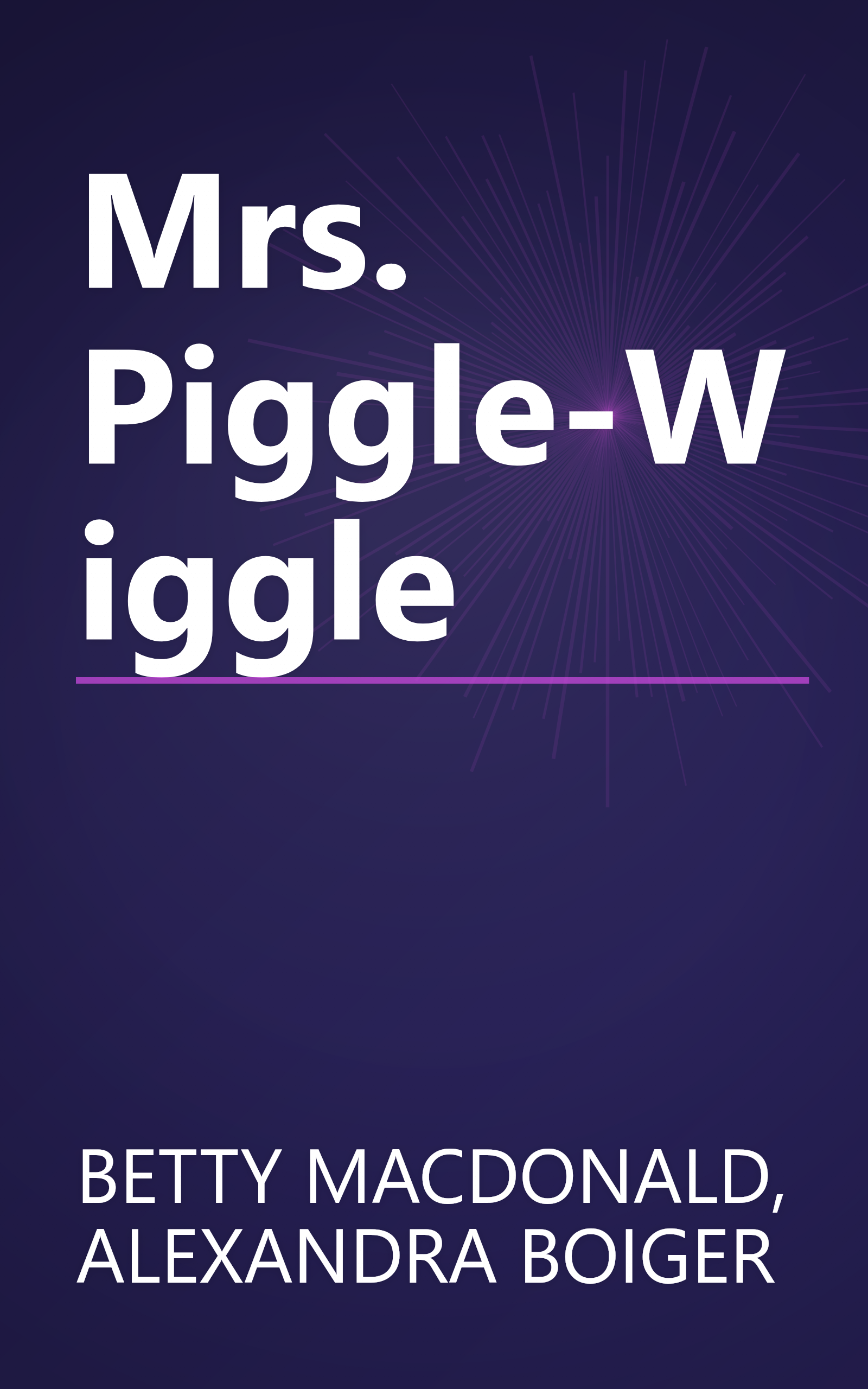 Mrs. Piggle-Wiggle book cover