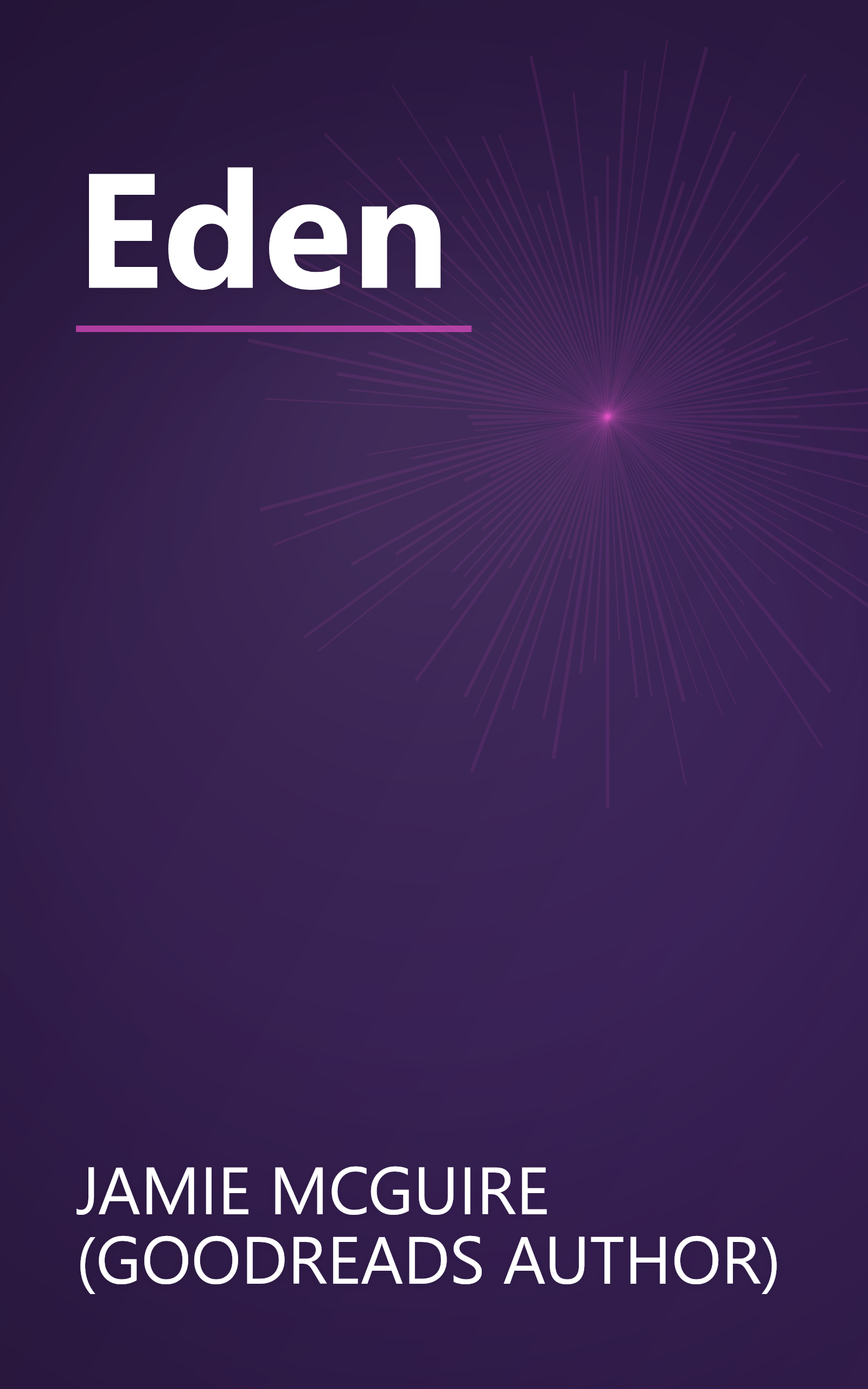 Eden book cover