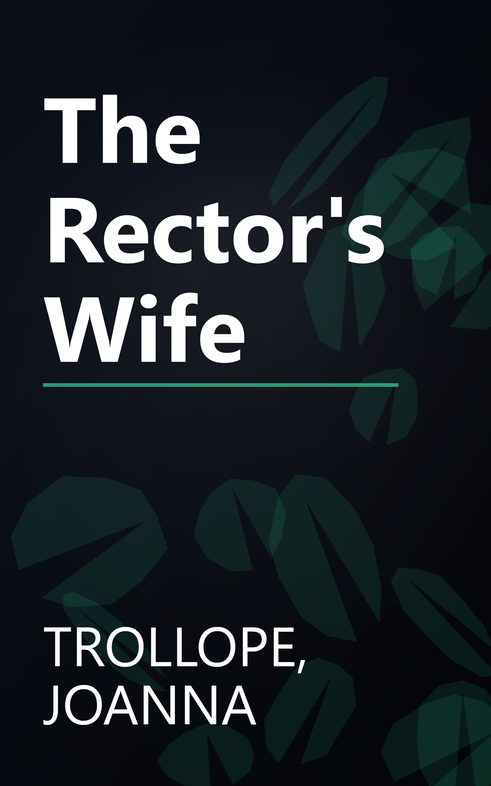 The Rector's Wife book cover