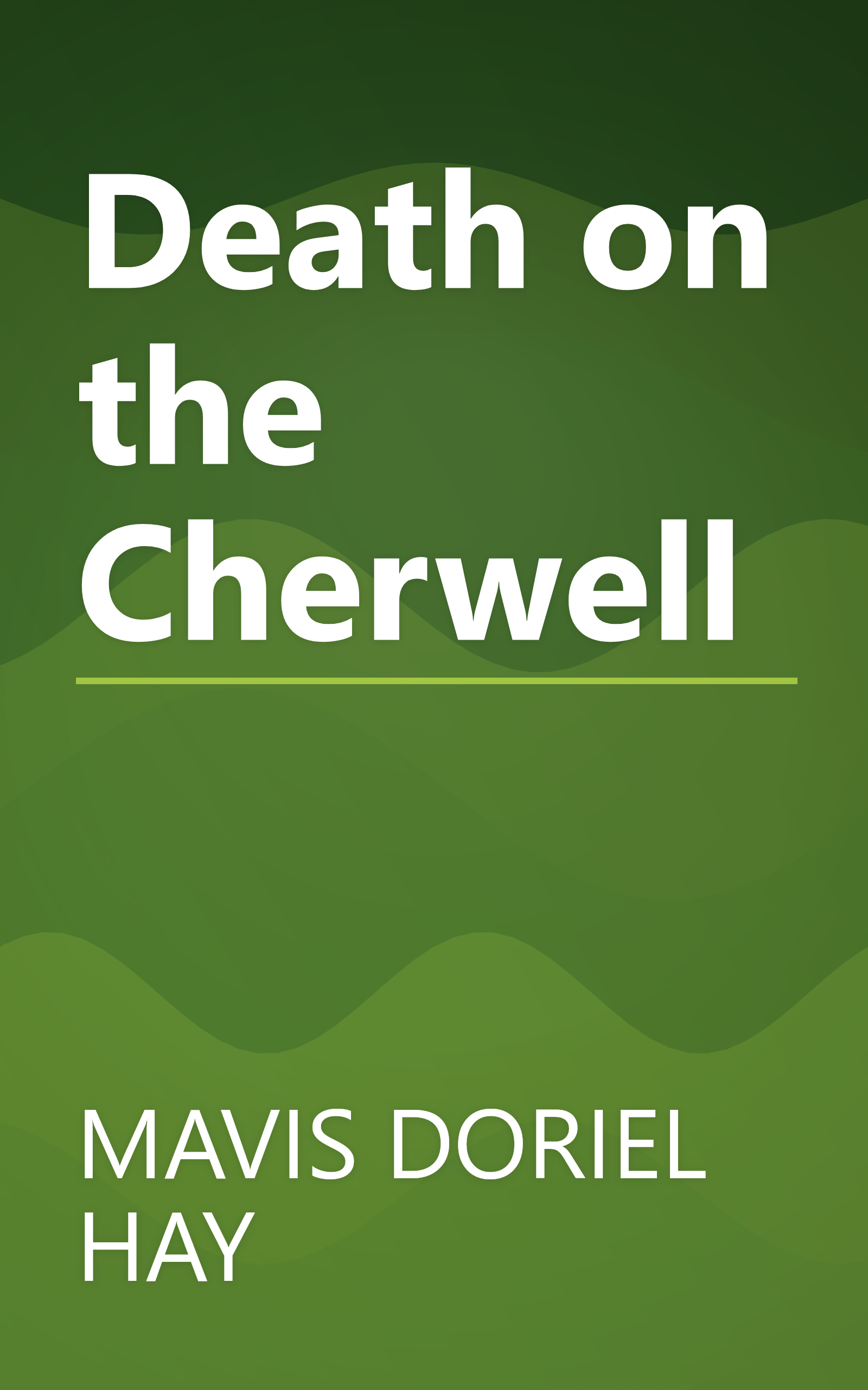 Death on the Cherwell book cover