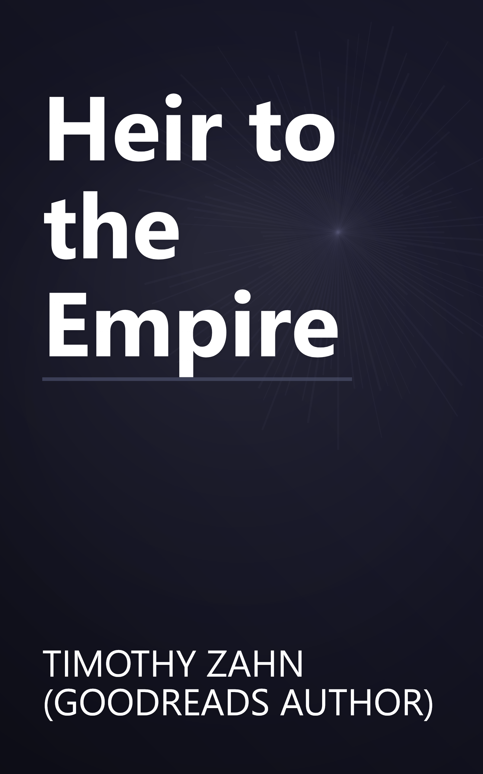 Heir to the Empire book cover