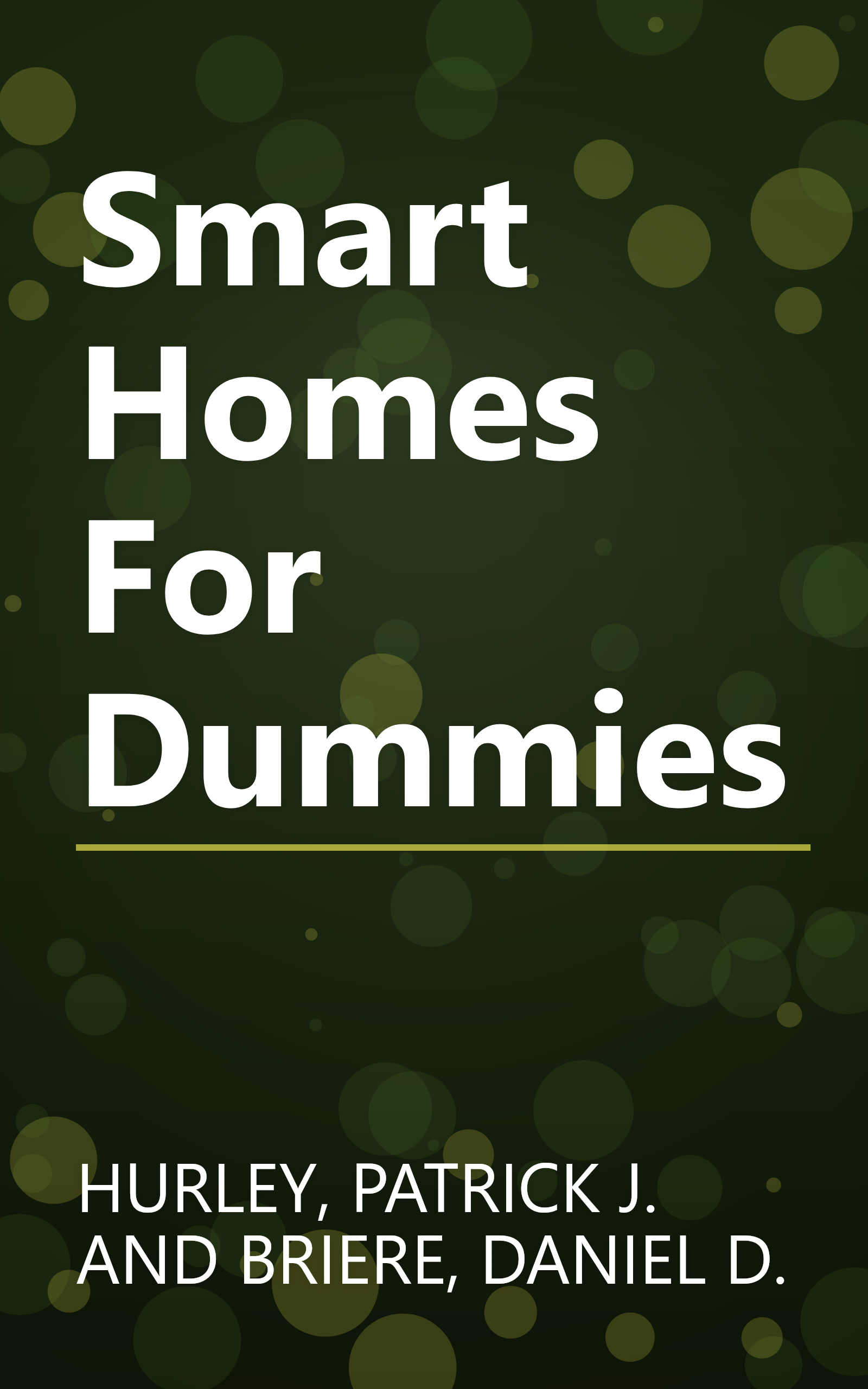 Smart Homes For Dummies book cover