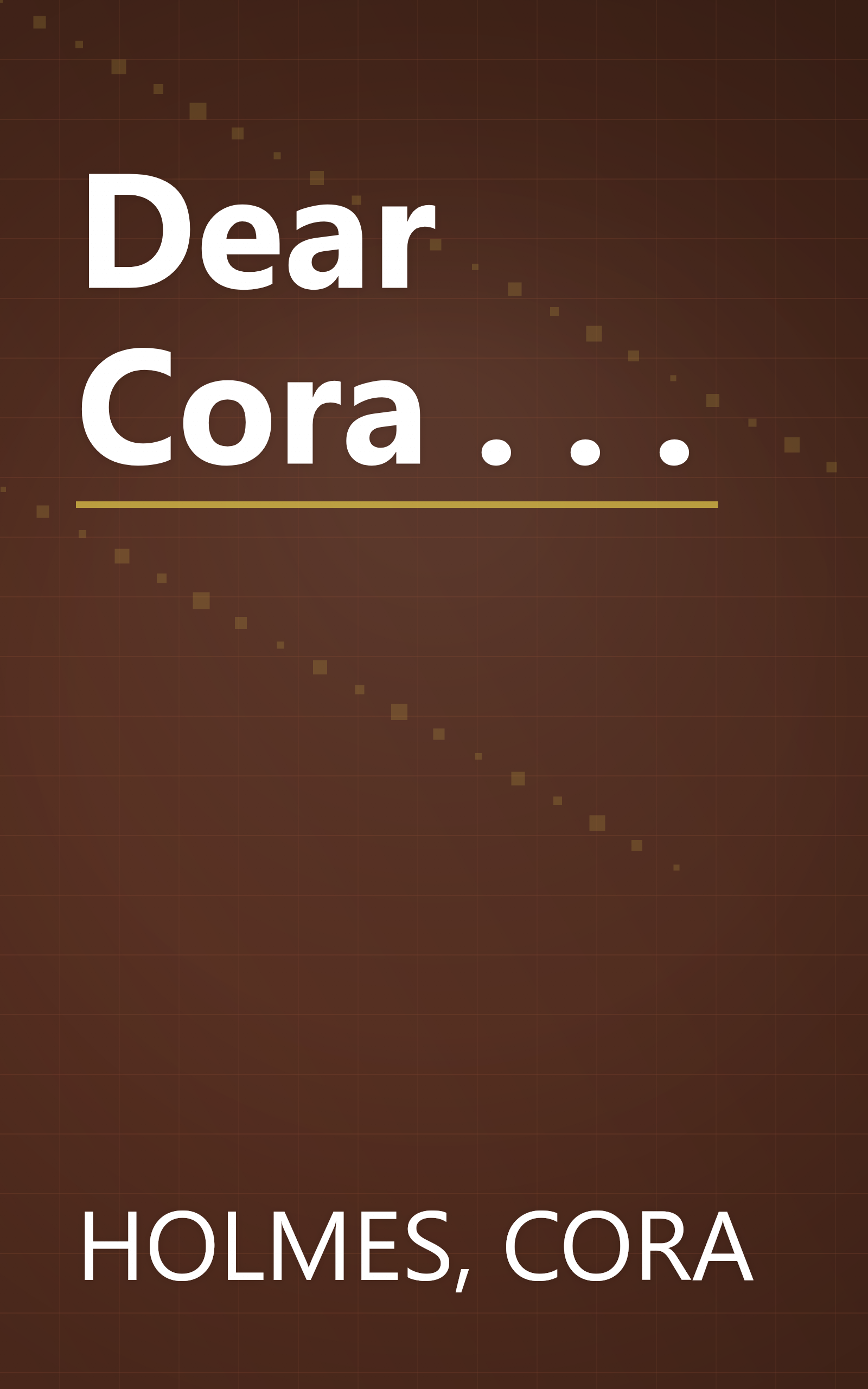 Dear Cora . . . book cover