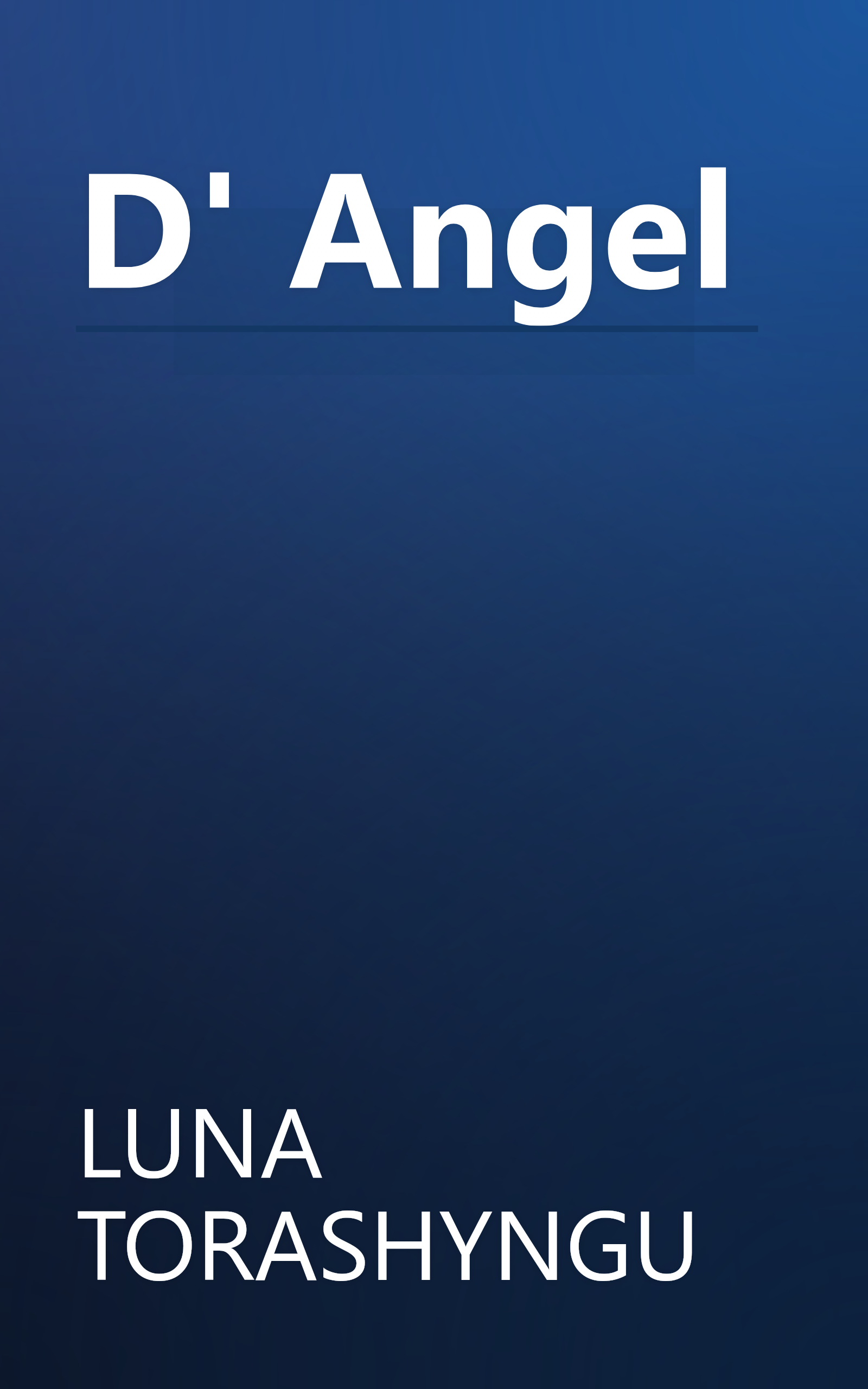 D' Angel book cover