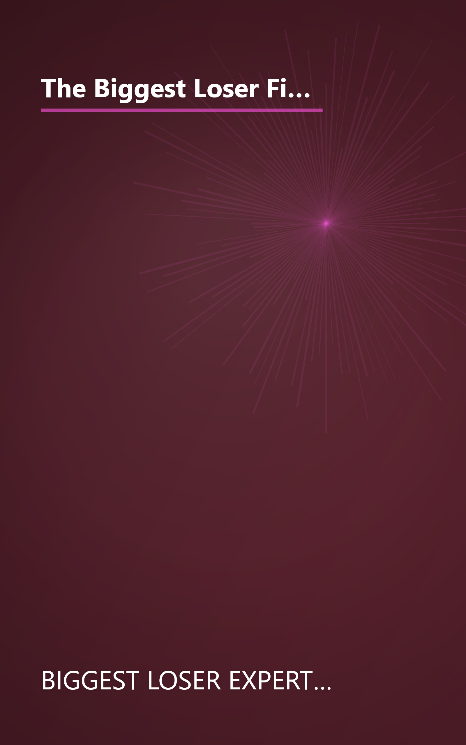 The Biggest Loser Fitness Program: Fast, Safe, and Effective Workouts to Target and Tone Your Trouble Spots--Adapted from NBC's Hit Show! book cover