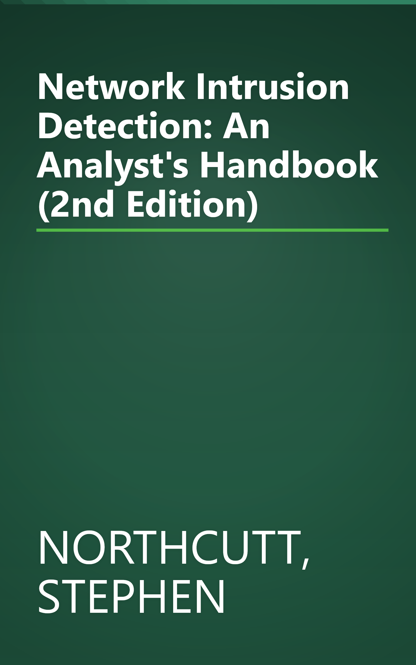 Network Intrusion Detection: An Analyst's Handbook (2nd Edition) book cover