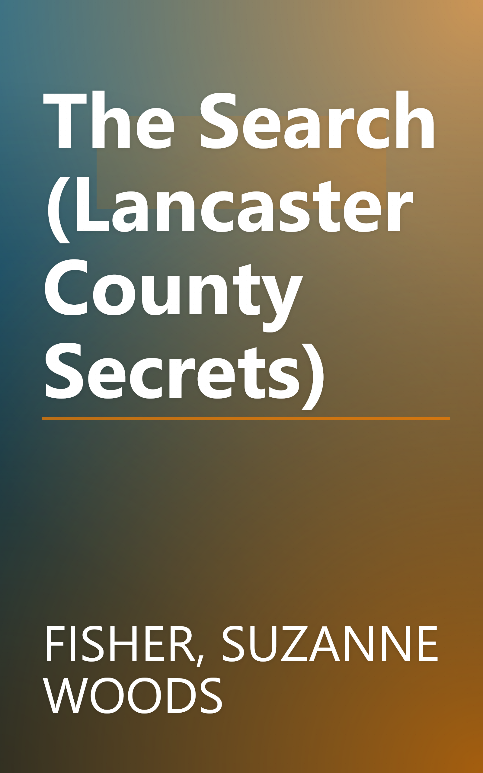 The Search (Lancaster County Secrets) book cover