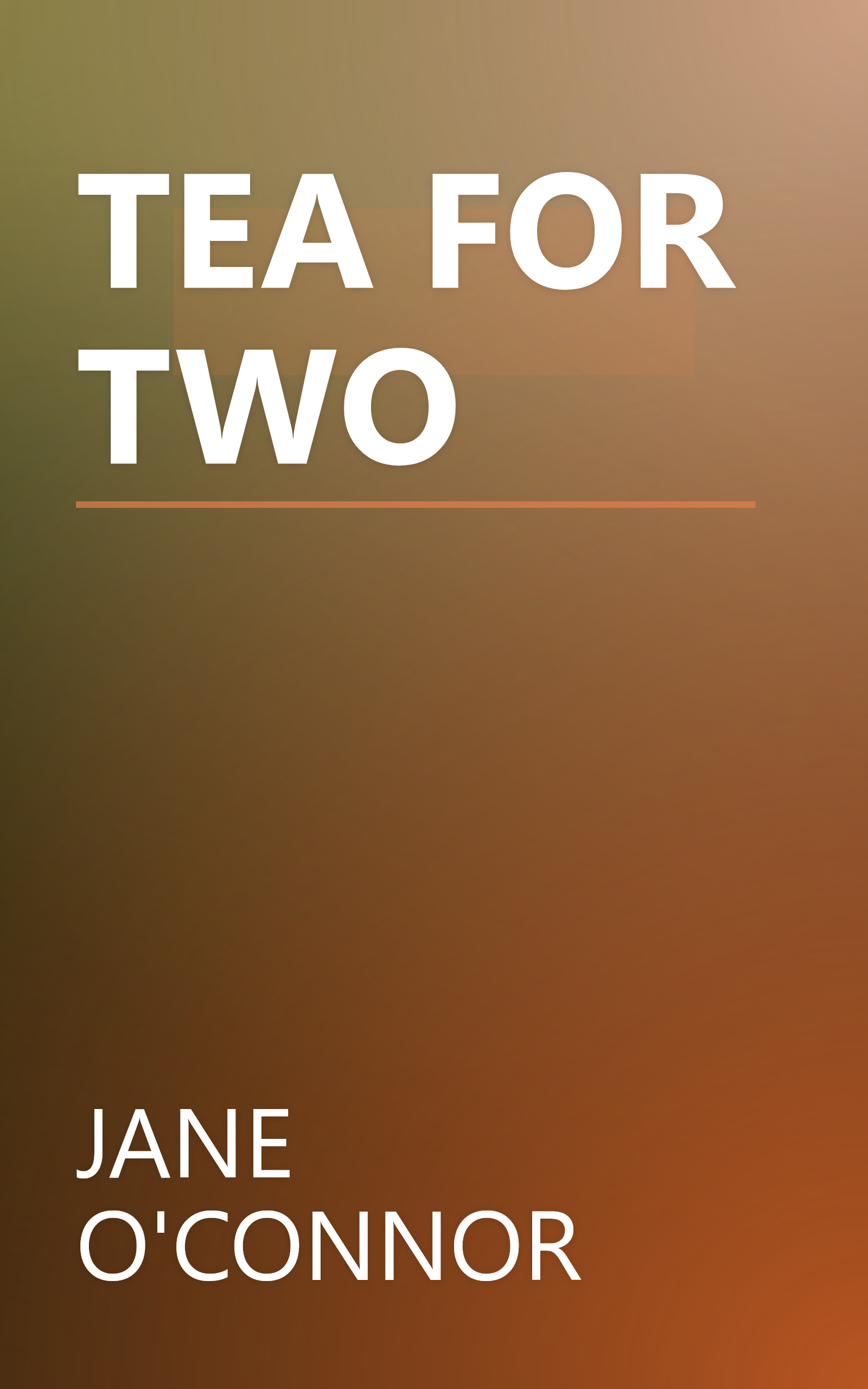 TEA FOR TWO book cover