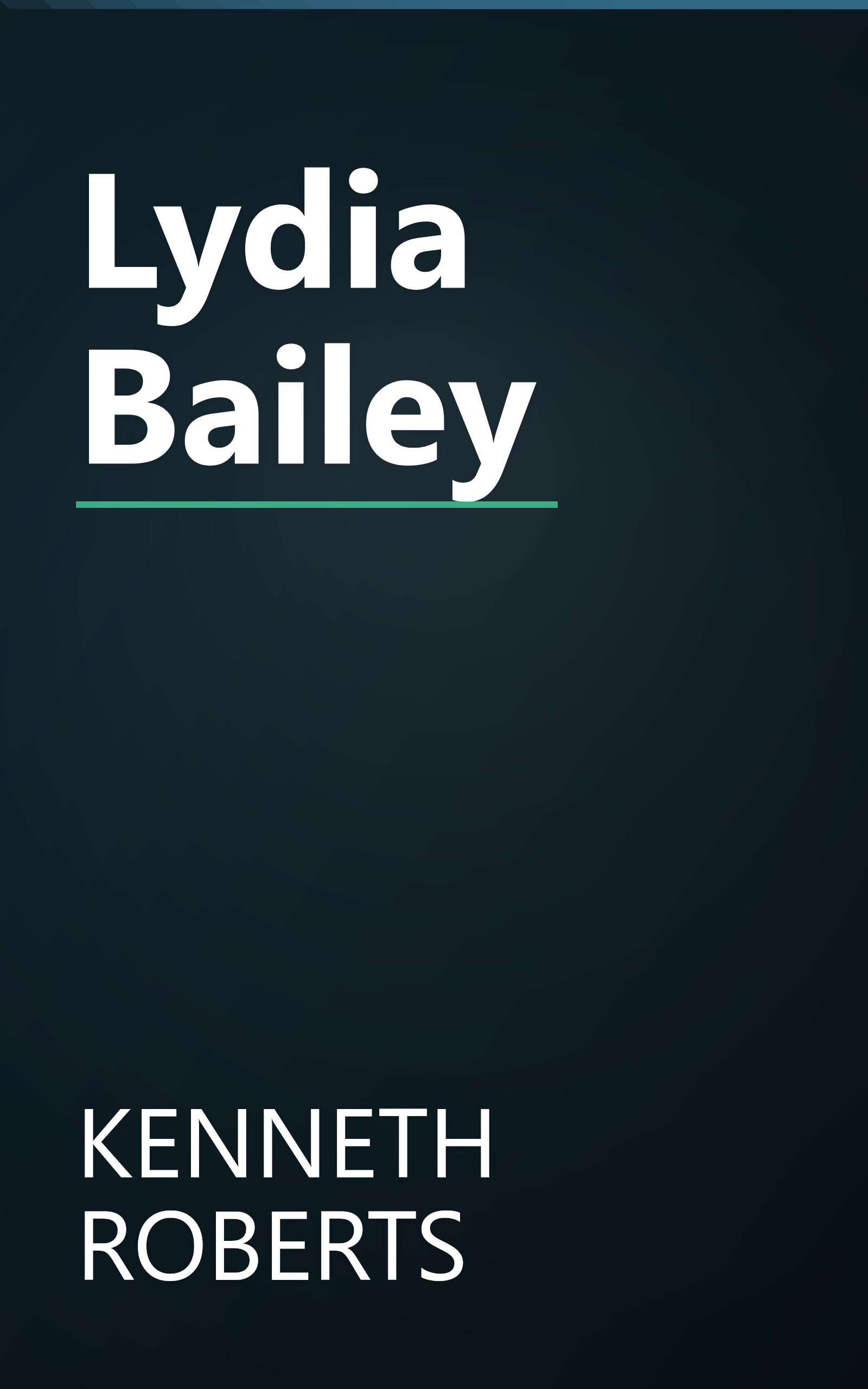 Lydia Bailey book cover
