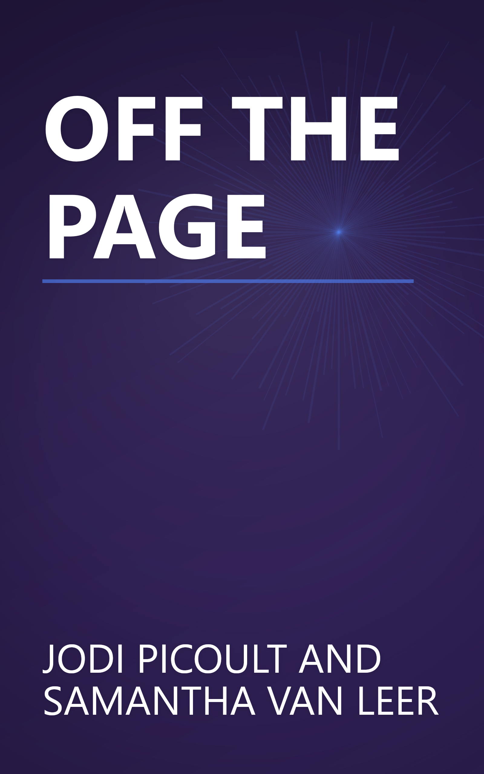OFF THE PAGE book cover