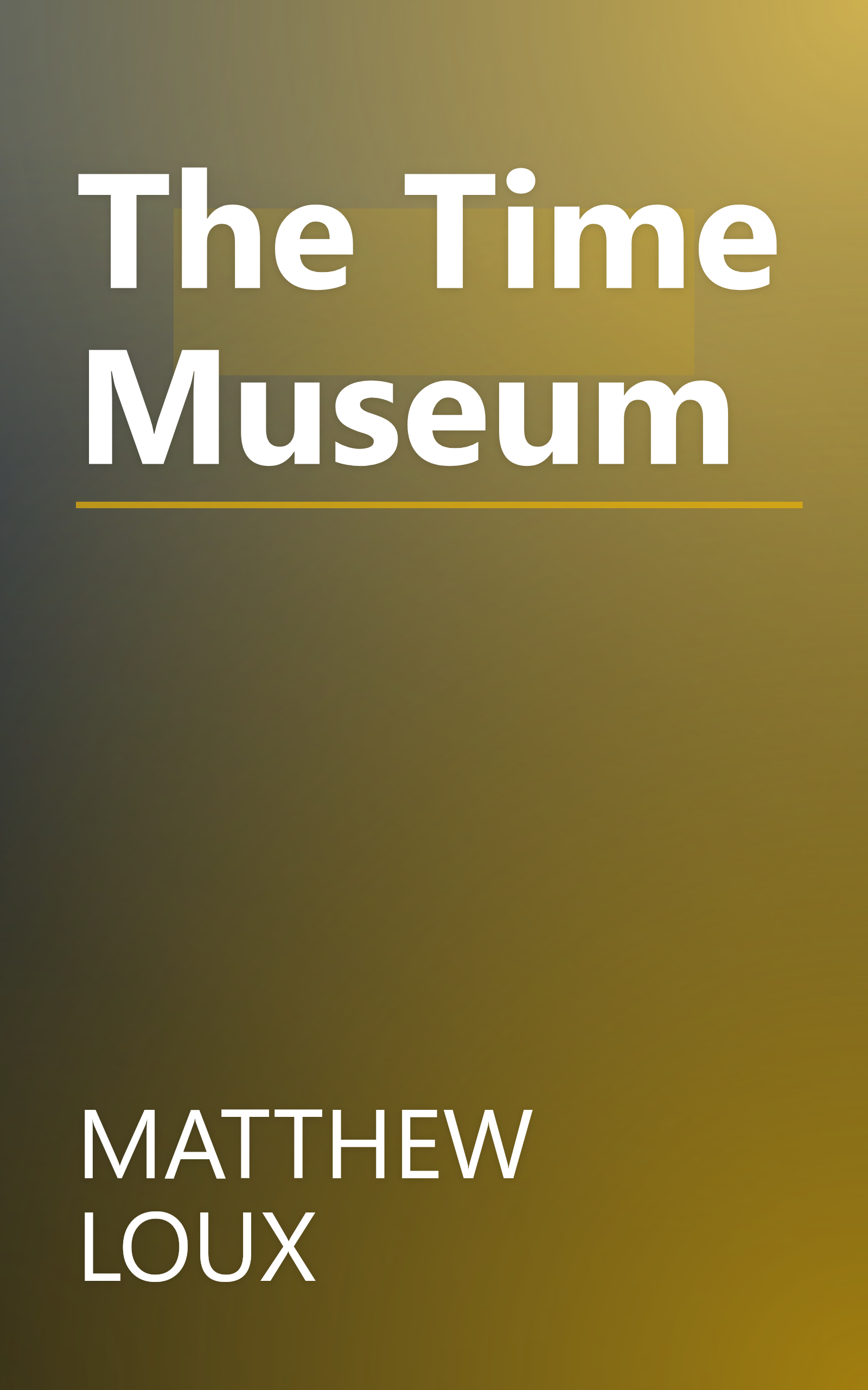 The Time Museum book cover