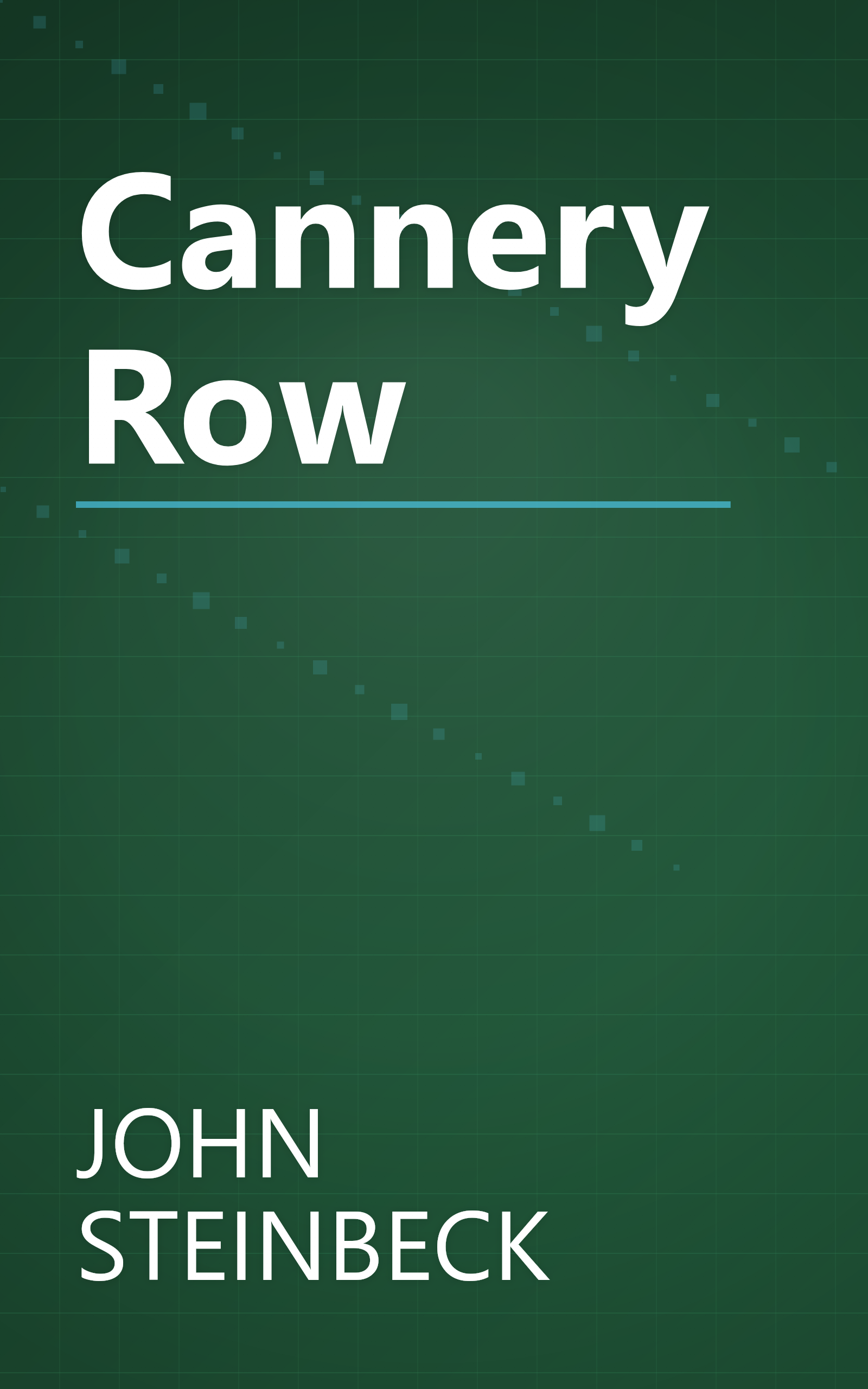 Cannery Row book cover