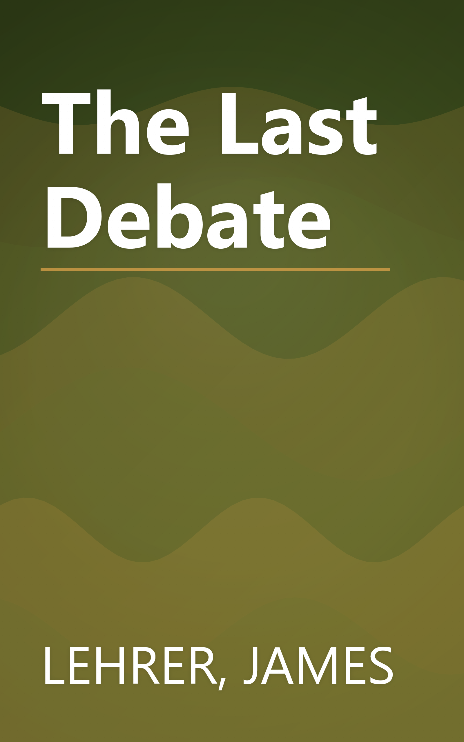 The Last Debate book cover