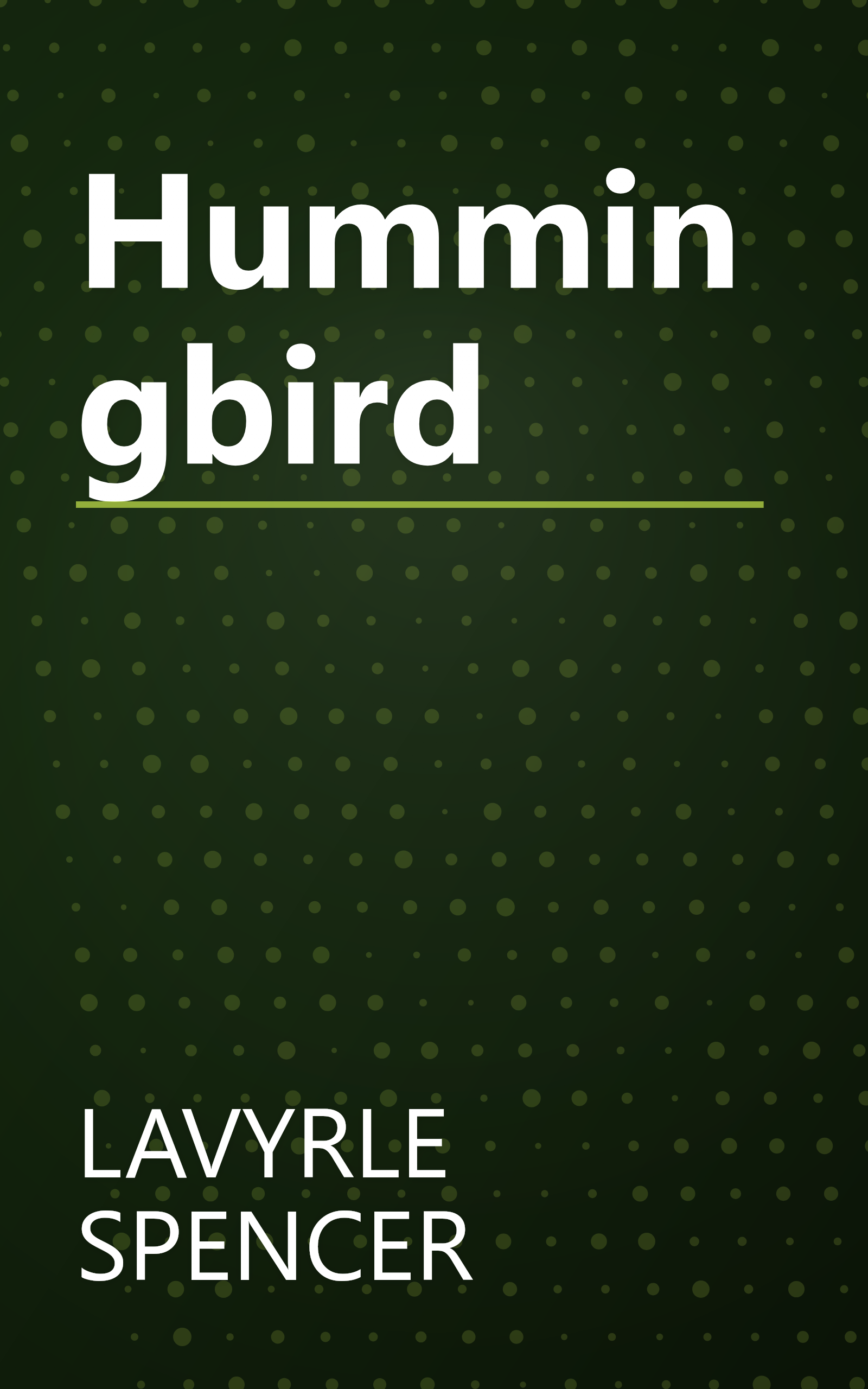 Hummingbird book cover