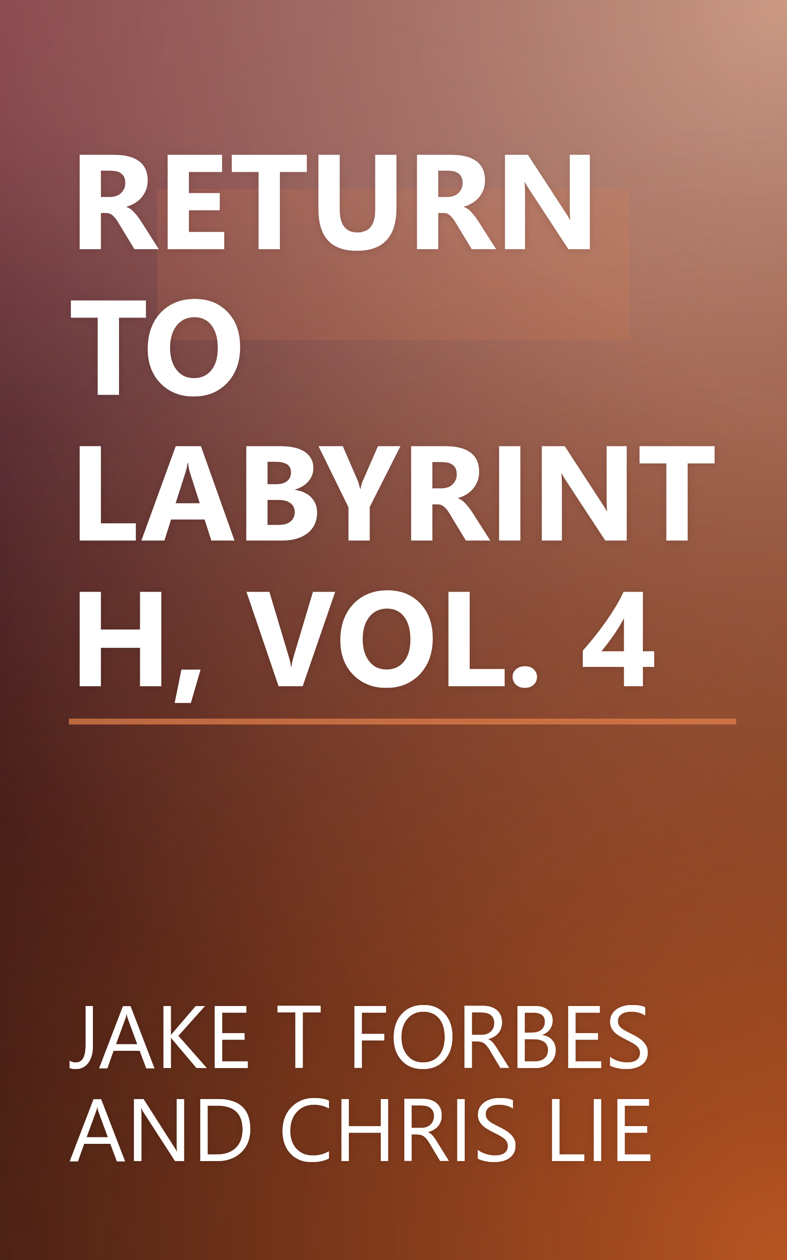 RETURN TO LABYRINTH, VOL. 4 book cover