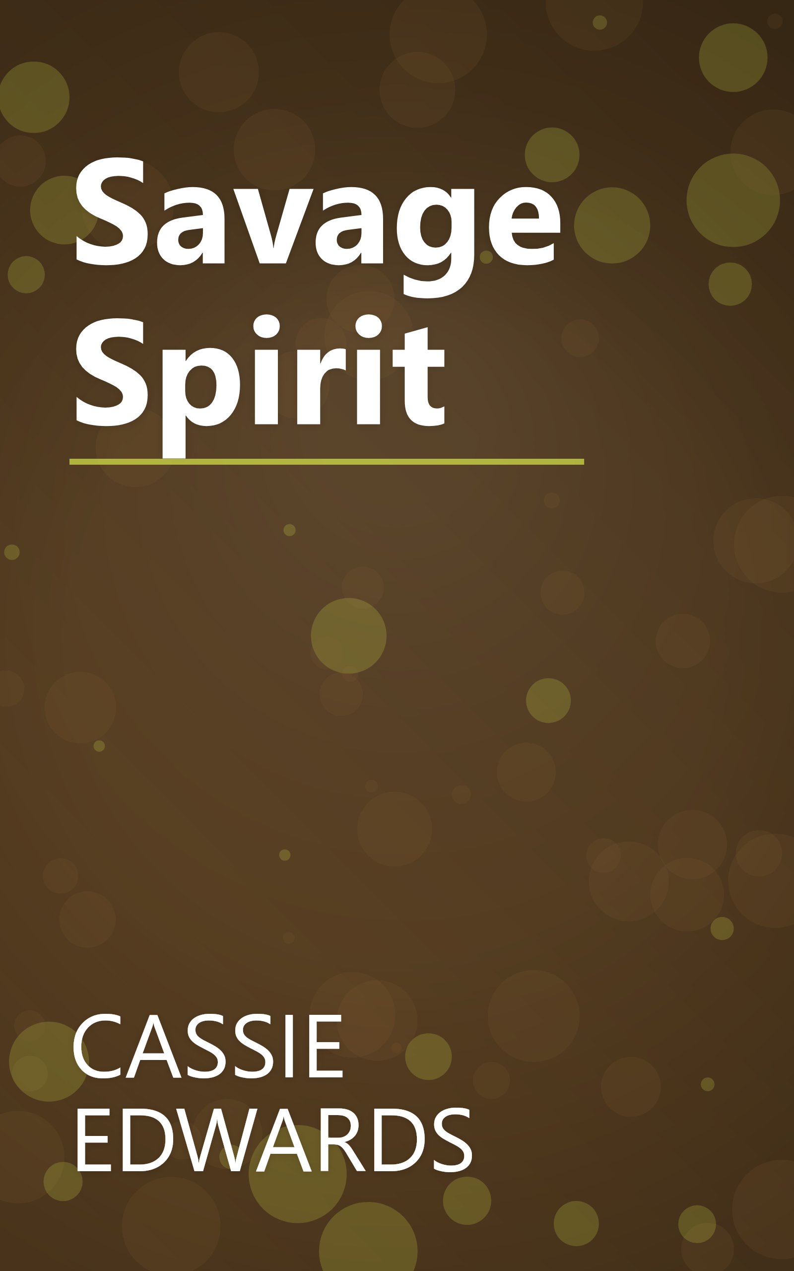 Savage Spirit book cover
