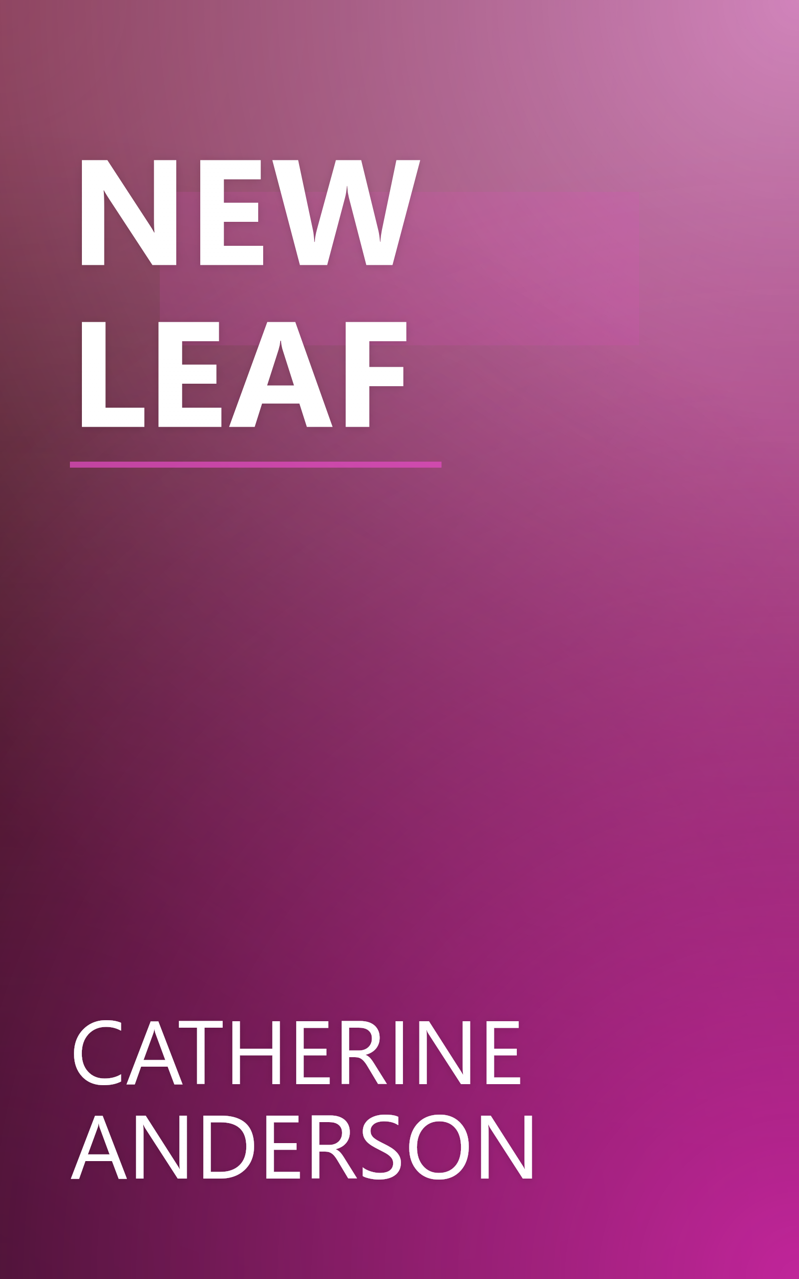 NEW LEAF book cover