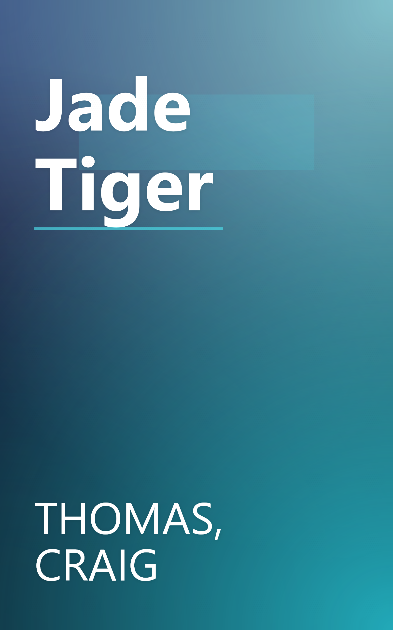 Jade Tiger book cover